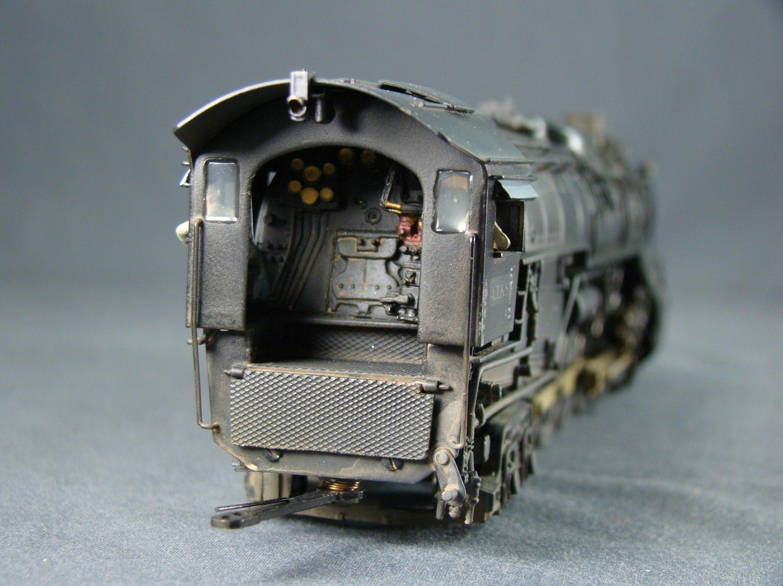 HO PFM Late Run AT&SF Santa Fe 2-10-4 #5035 - Custom Weathered