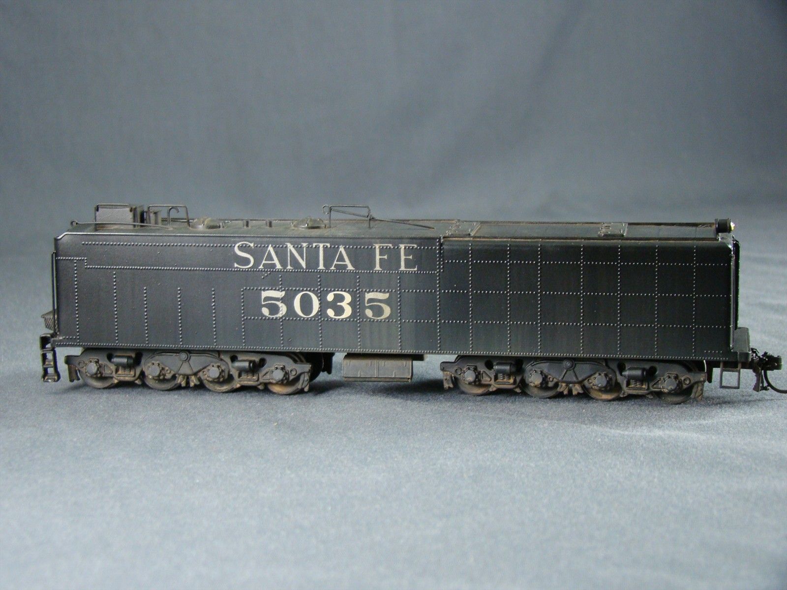 HO PFM Late Run AT&SF Santa Fe 2-10-4 #5035 - Custom Weathered
