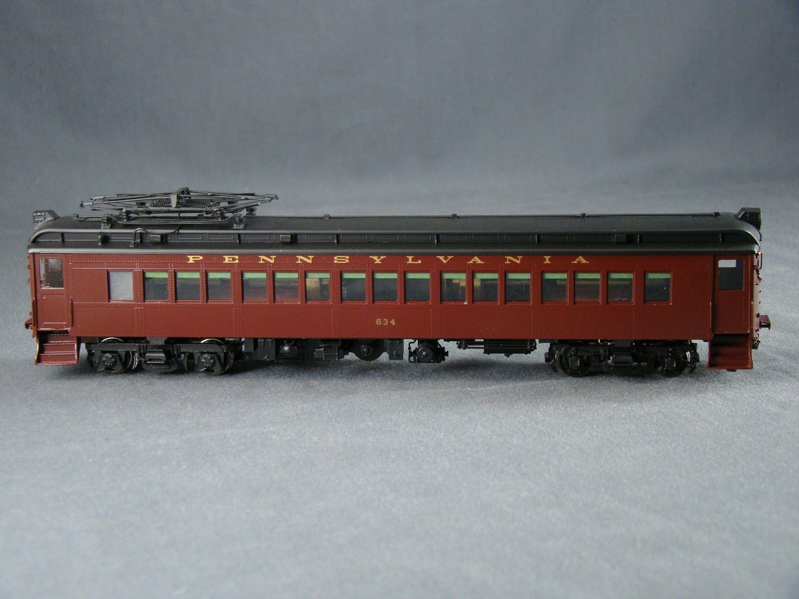 HO Railworks PRR Pennsylvania MP-54 MU Powered Coach #634