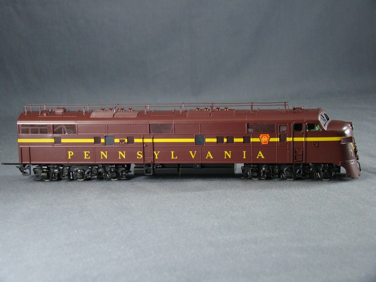 HO Oriental Limited PRR Pennsylvania EMD E7 E7A E7B Diesel Set - Tuscan Red