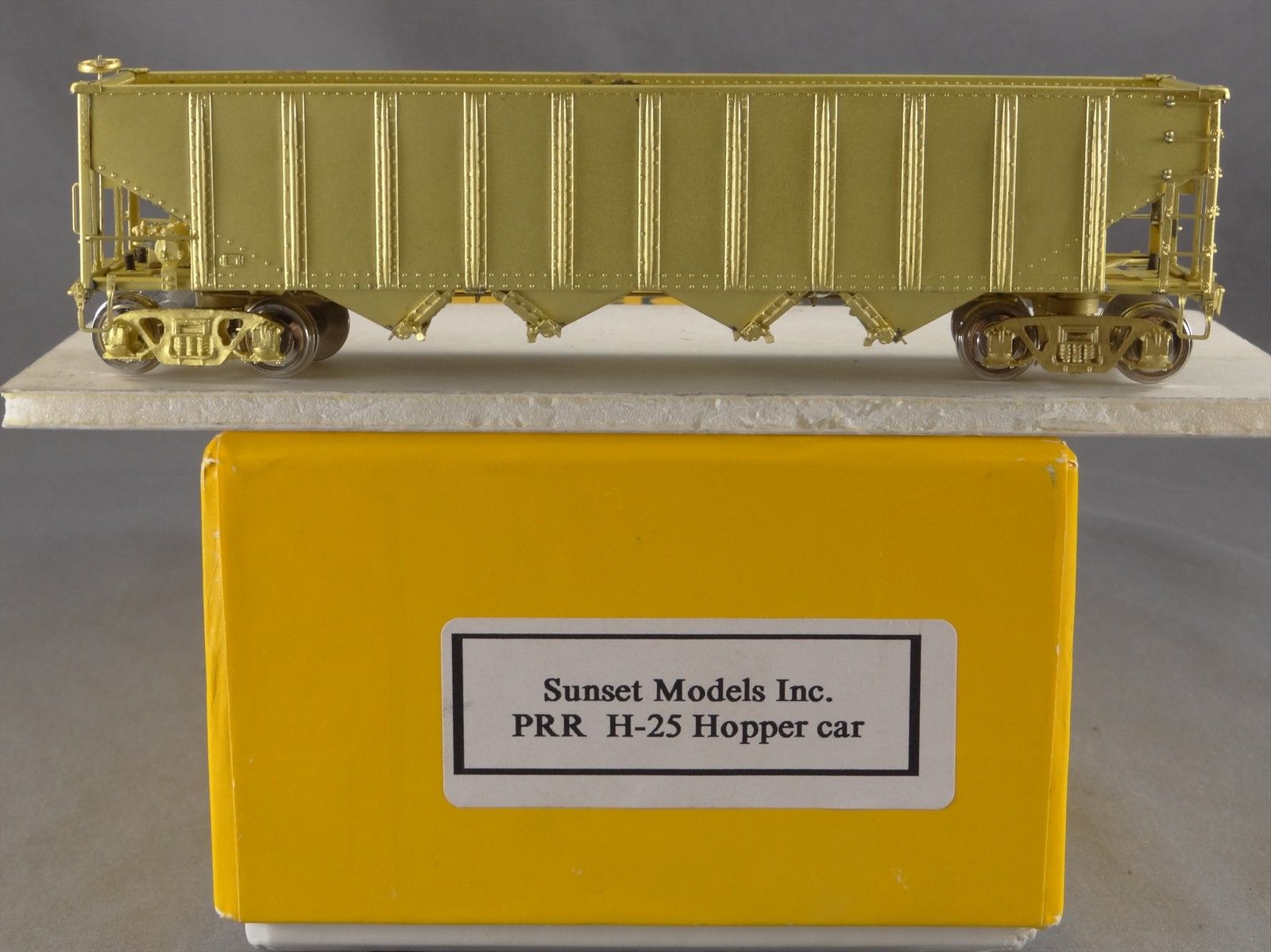 HO Sunset Models PRR Pennsylvania H-25 Hopper Car