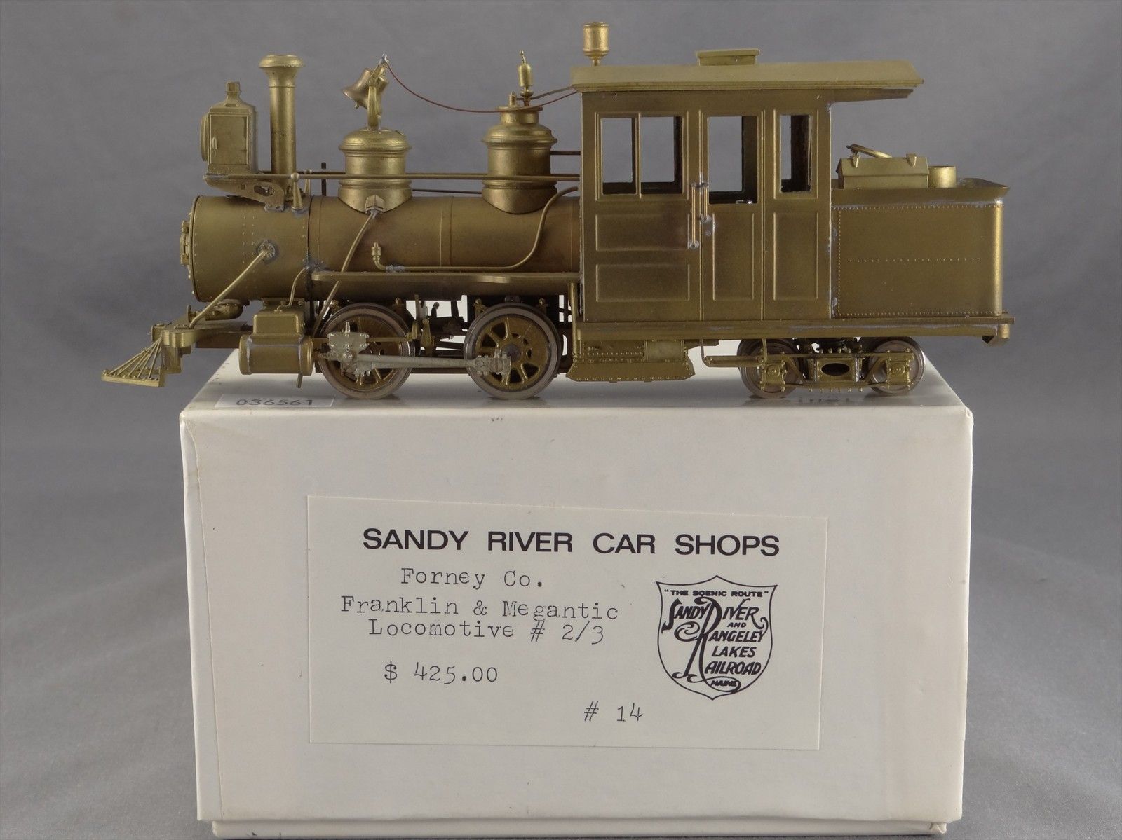 On2 Sandy River Car Shops Forney Franklin & Megantic 0-4-4T #2/3