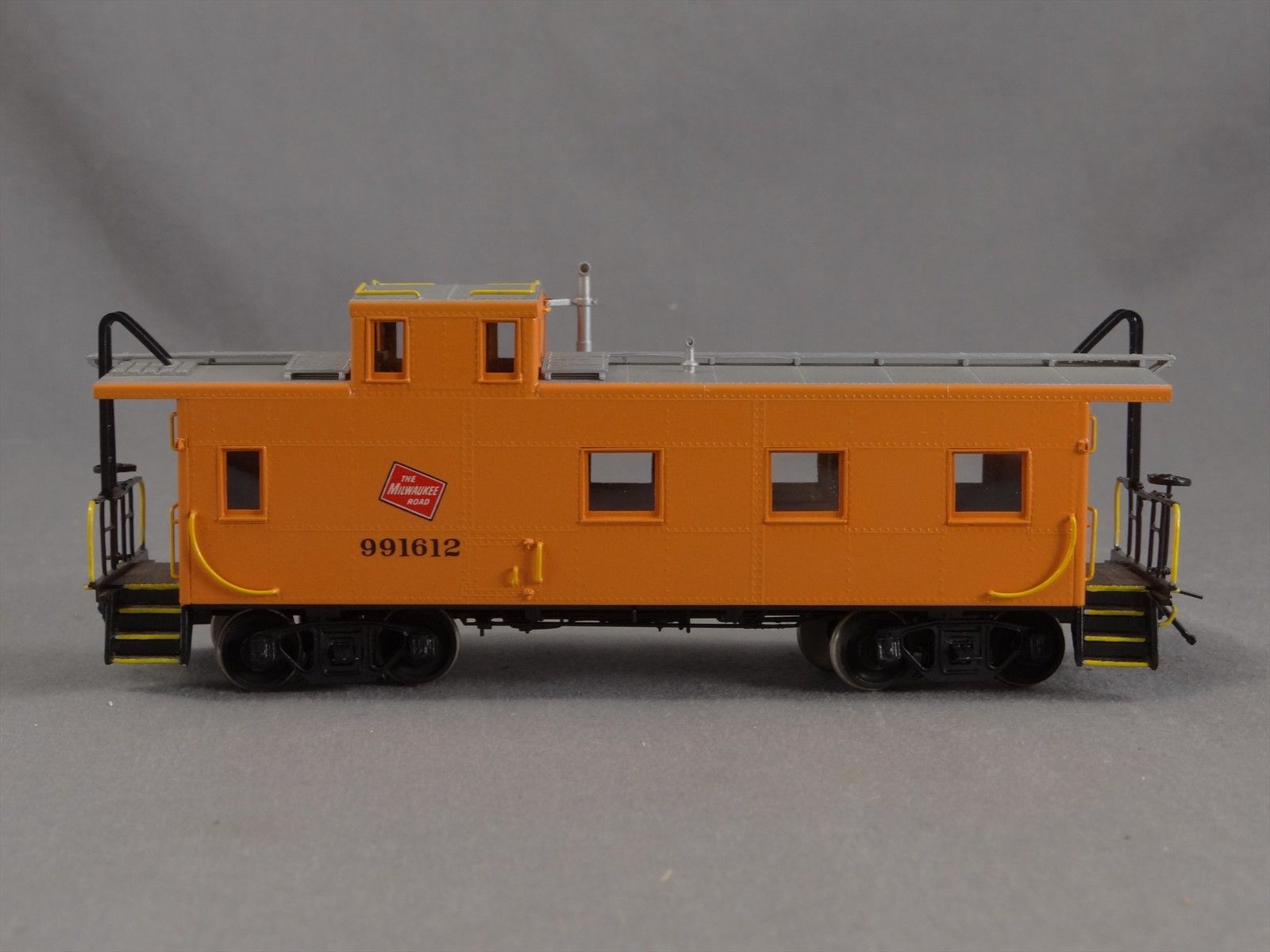 HO Brass OMI Overland Custom Milwaukee Steel Caboose #991612