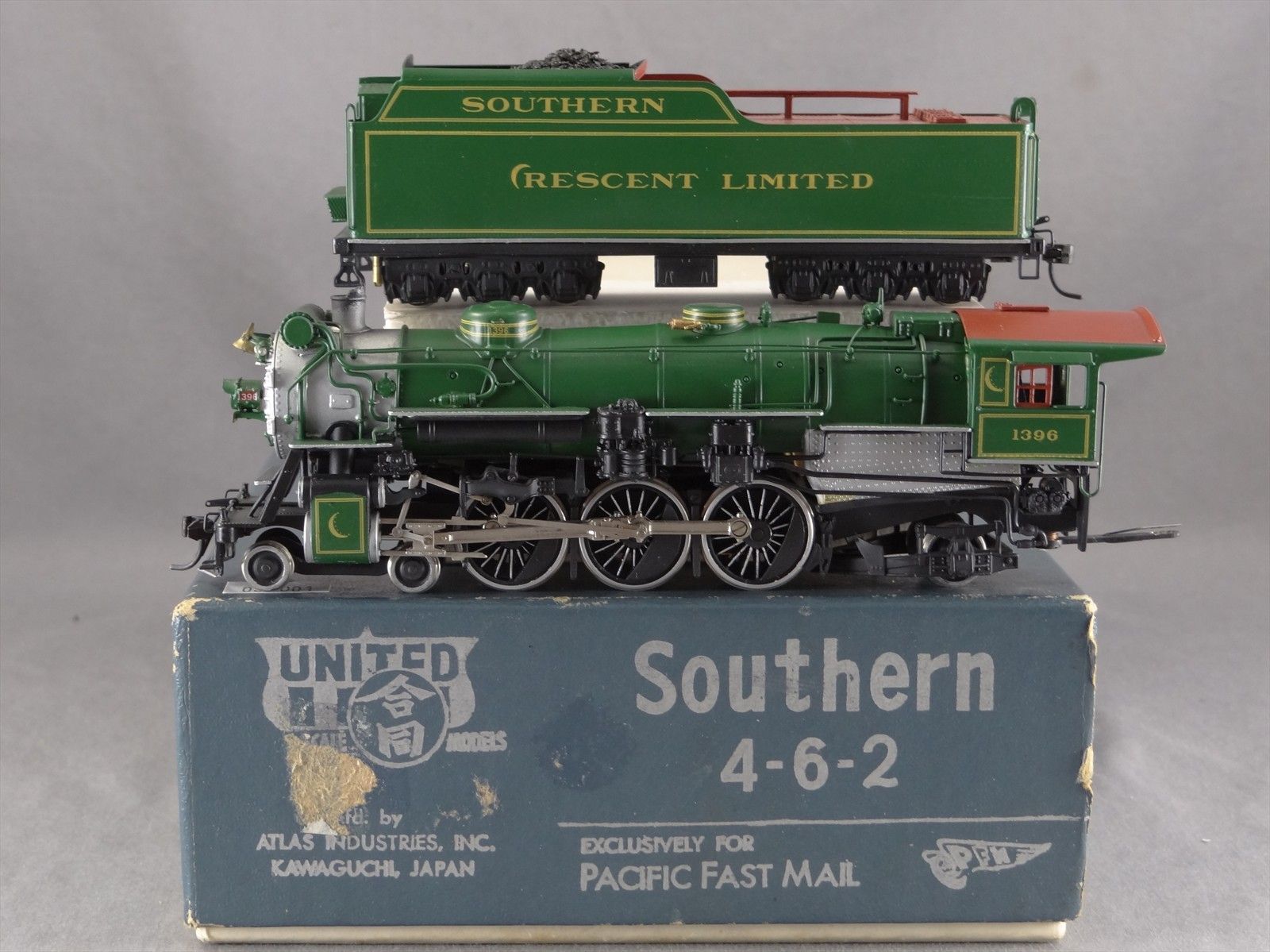 HO Brass PFM United Southern Crescent Limited 4-6-2 #1396