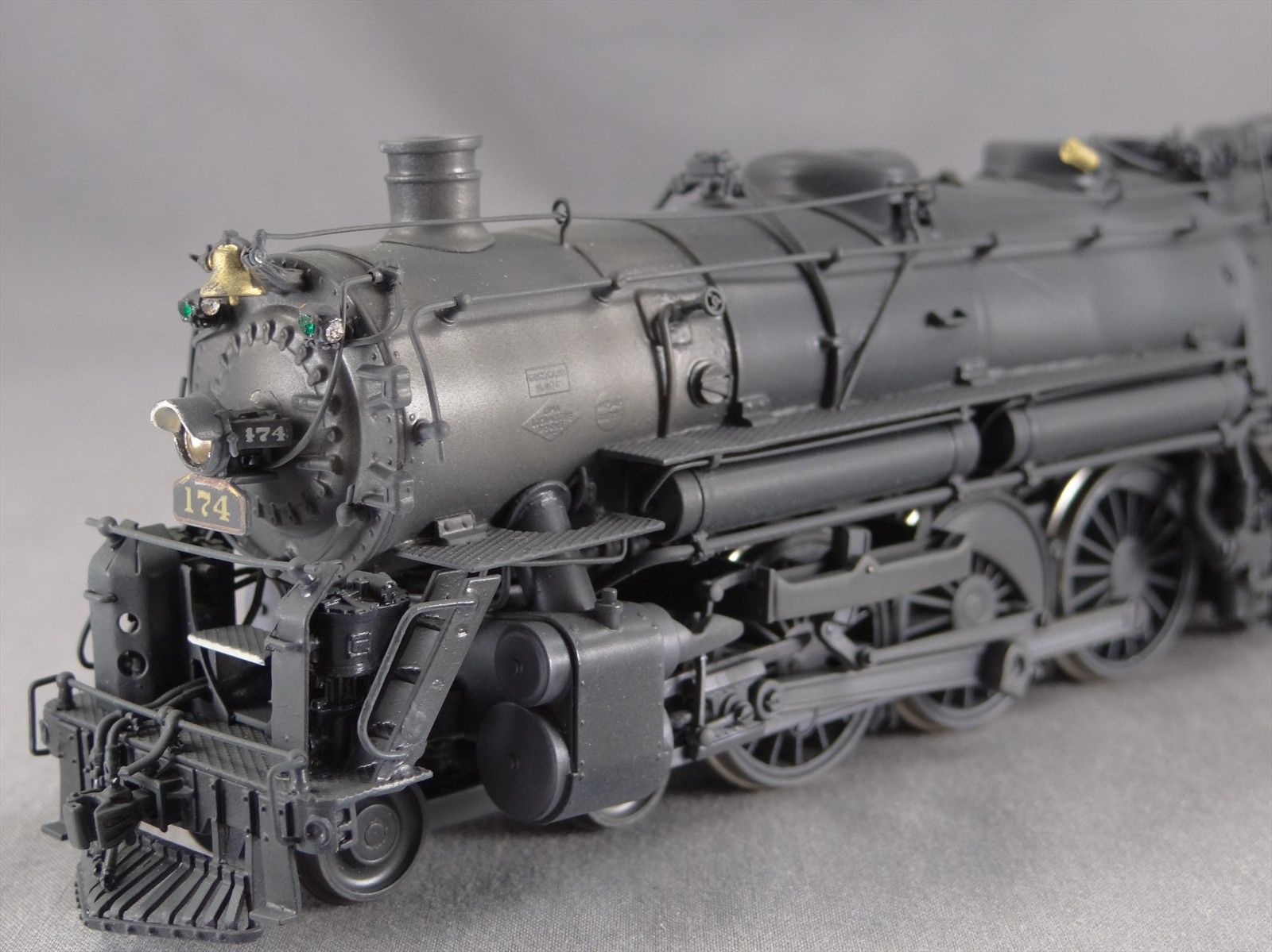 HO Brass NPP Nickel Plate NKP 4-6-4 L-1B #174 - Custom Weathered