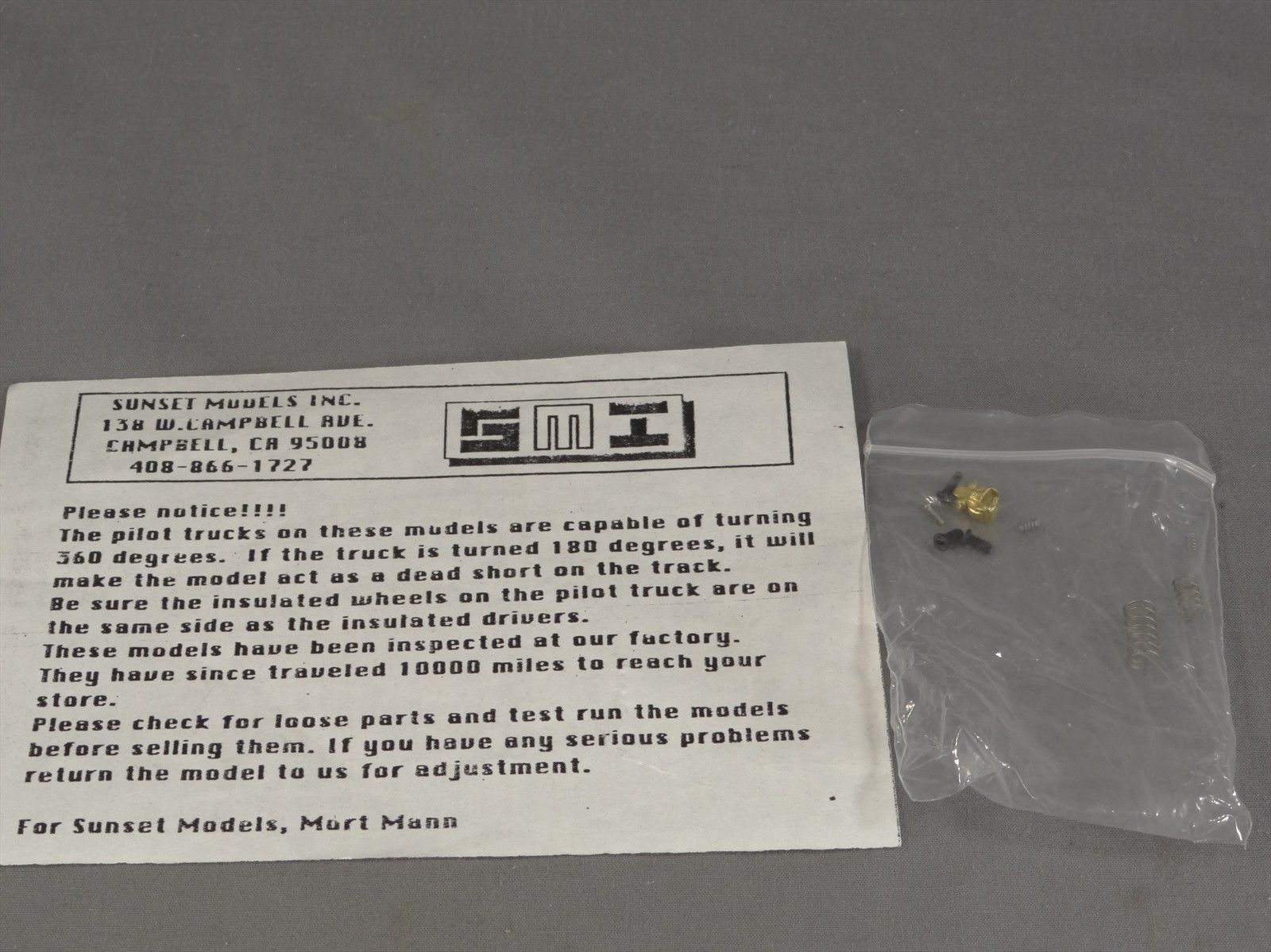 HO Brass Sunset NYC New York Central 4-6-4 - Walschaerts Valve