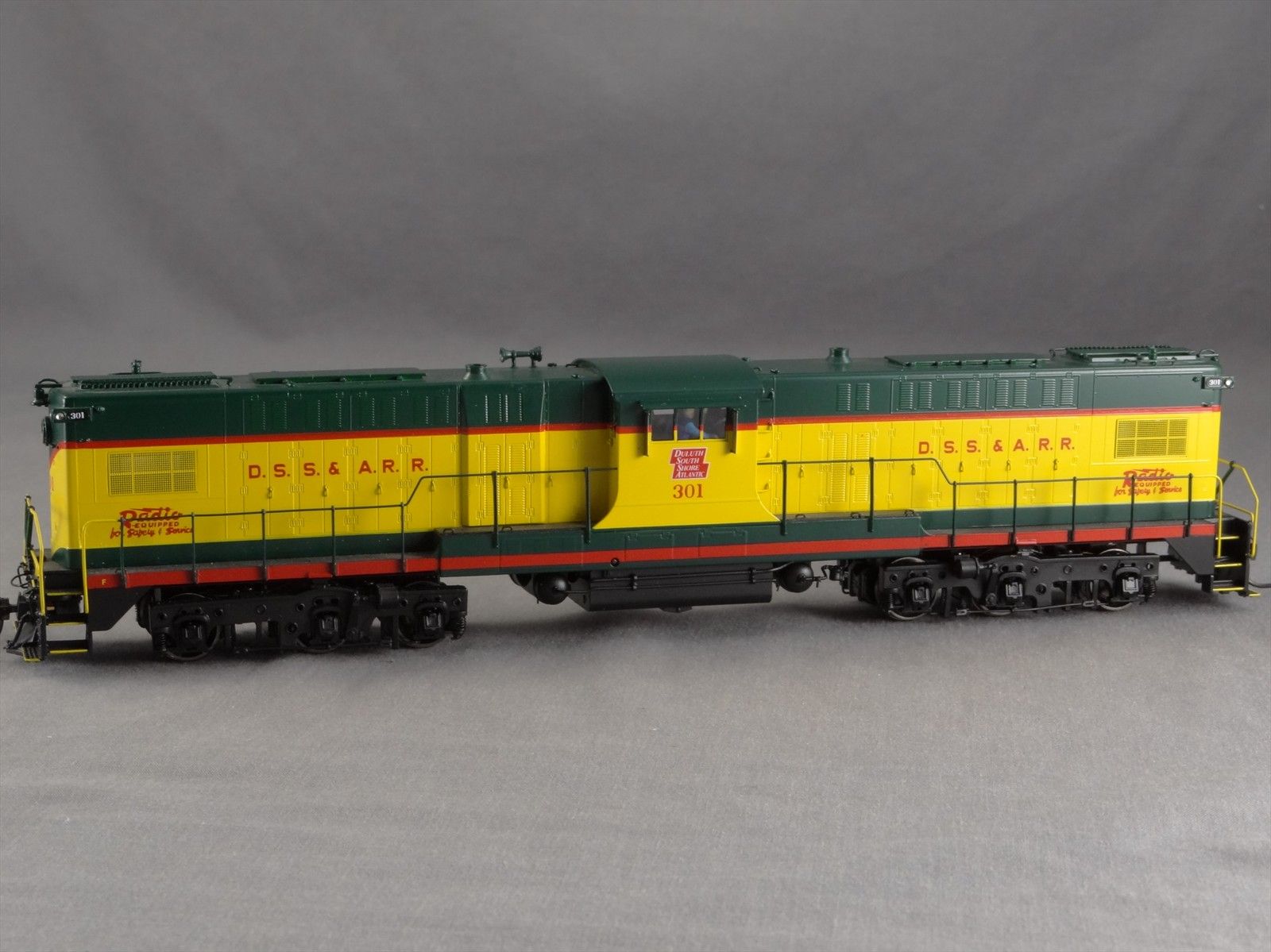 HO DP Division Point Baldwin Center Cab DSS&A Diesel #301 w/ DCC