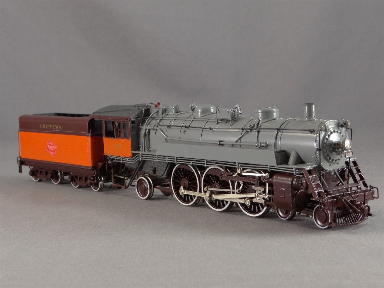 HO OMI 1439 Overland Models Milwaukee Hiawatha 4-6-2 F-3 #177 - PFM Sound