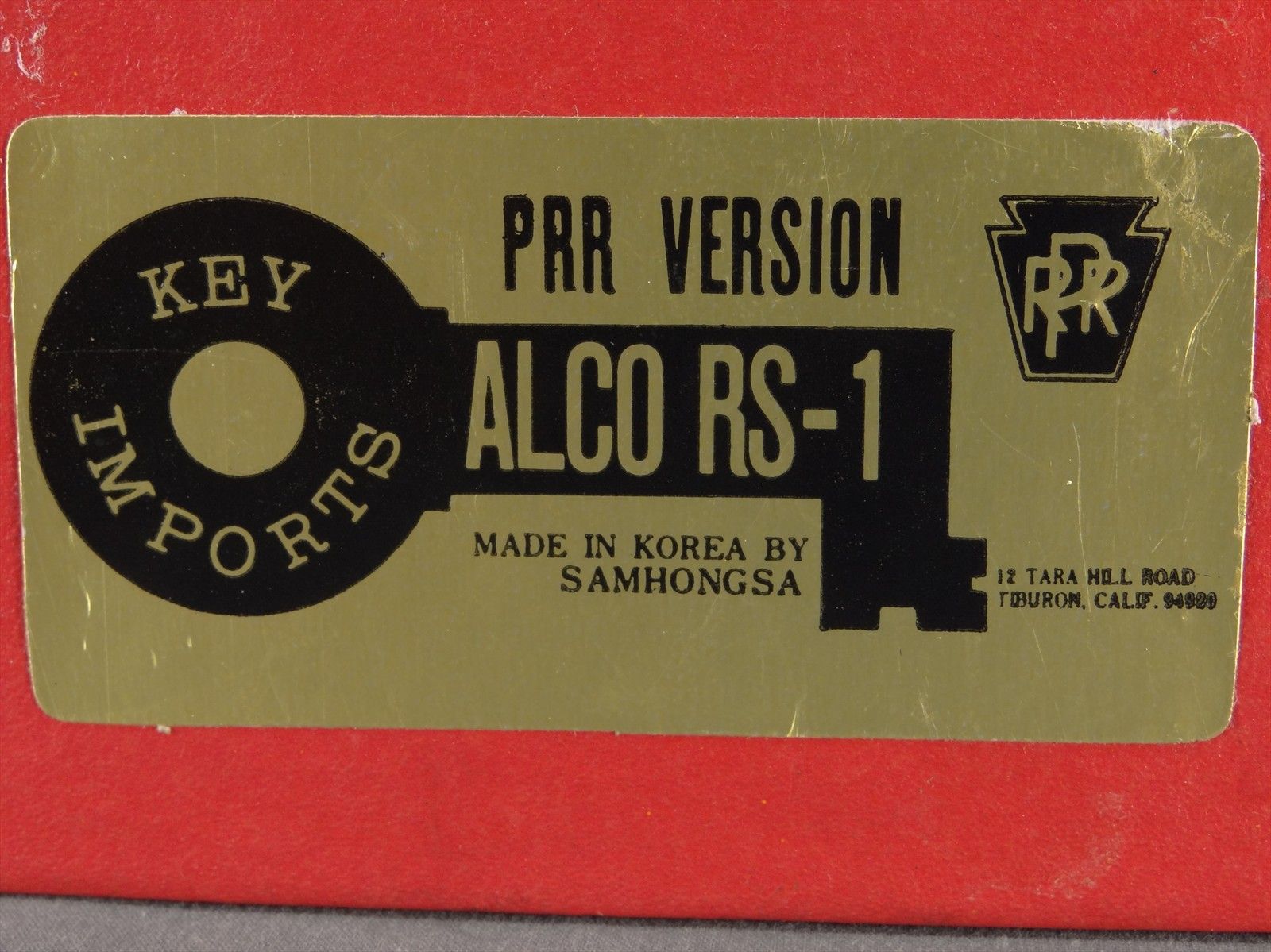HO Key Imports PRR Pennsylvania ALCO RS-1 Diesel w/ Antenna
