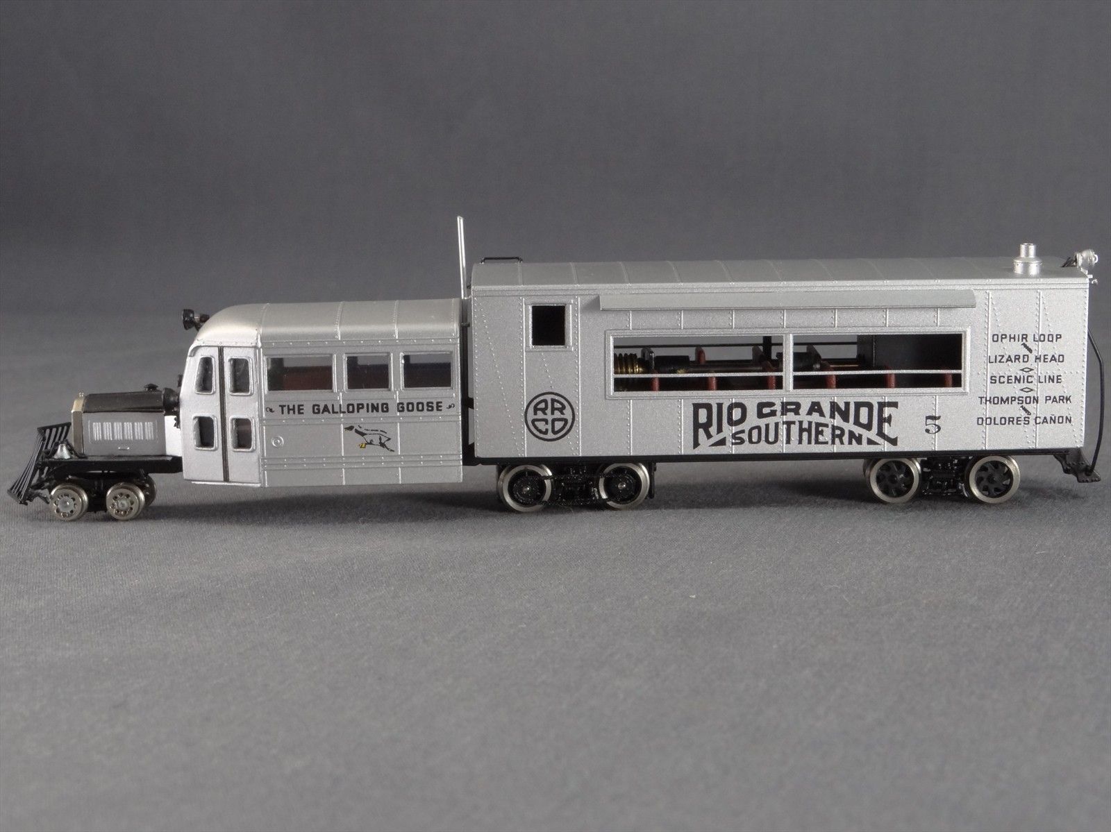 HOn3 PSC 17260-2 RGS Galloping Goose Wayne Bus Body Passenger #5