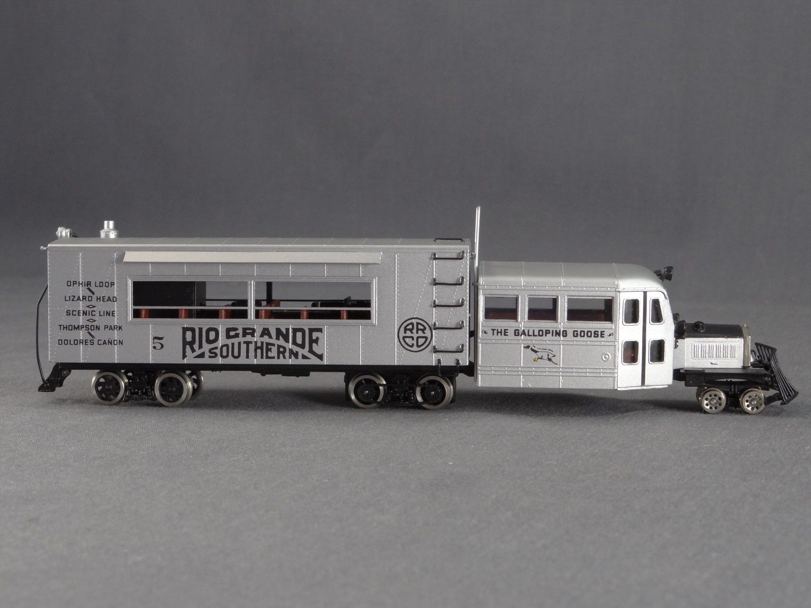 HOn3 PSC 17260-2 RGS Galloping Goose Wayne Bus Body Passenger #5