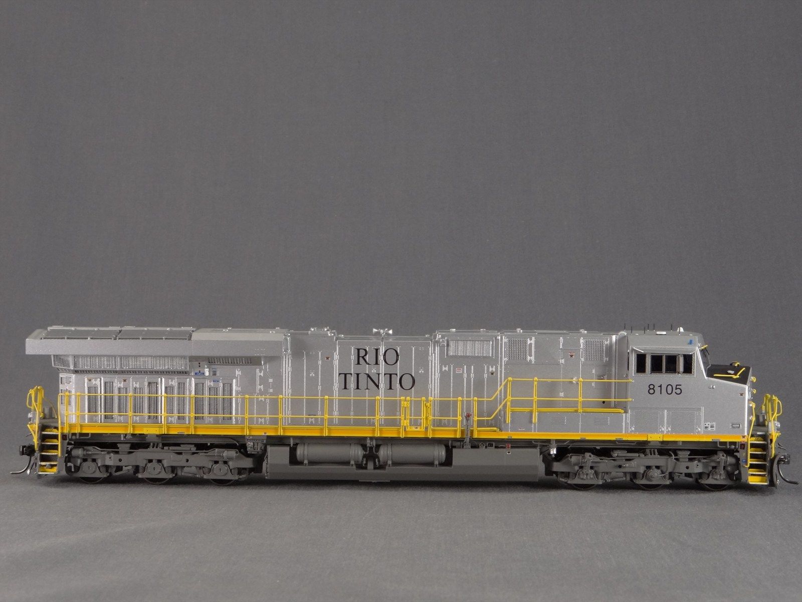 HO Brass OMI Rio Tinto ES44DCI Road # 8105 - Brand New