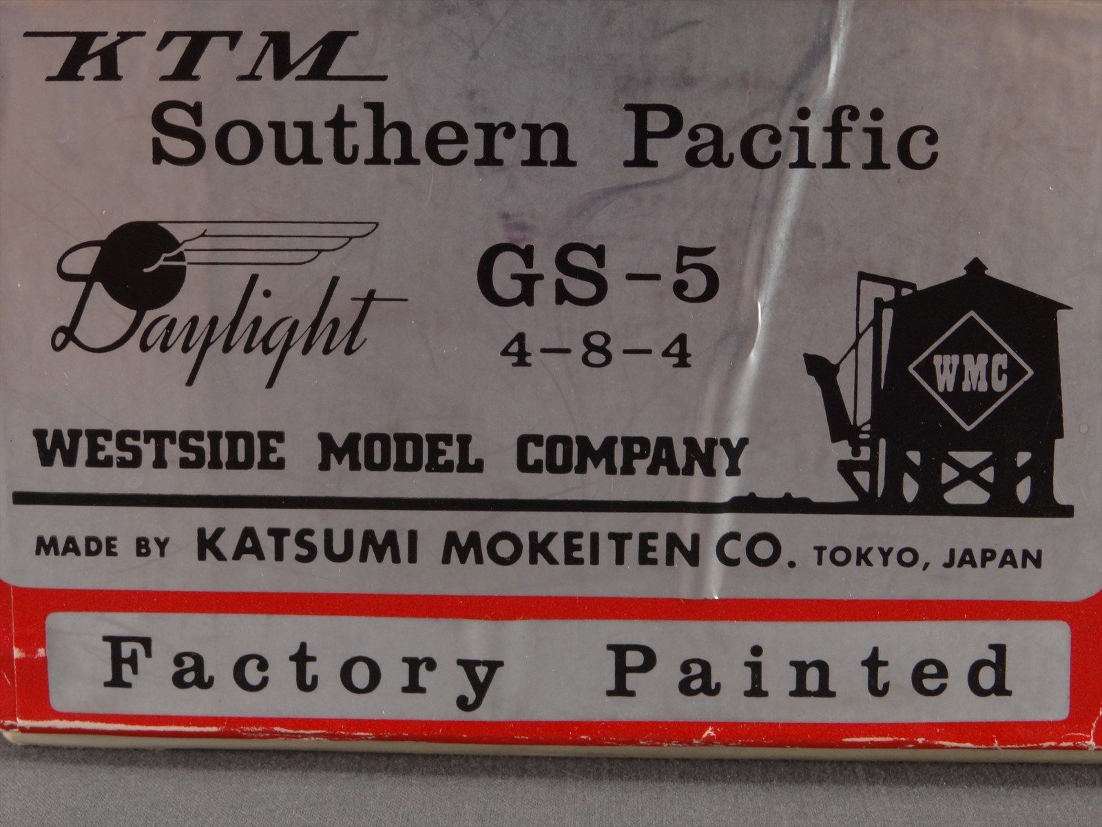 HO WMC SP Southern Pacific GS-5 Daylight 4-8-4 #4458