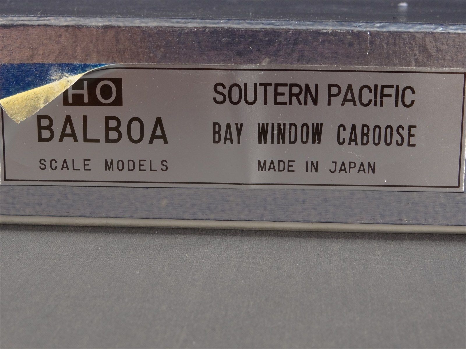HO Balboa SP Southern Pacific Bay Window Caboose