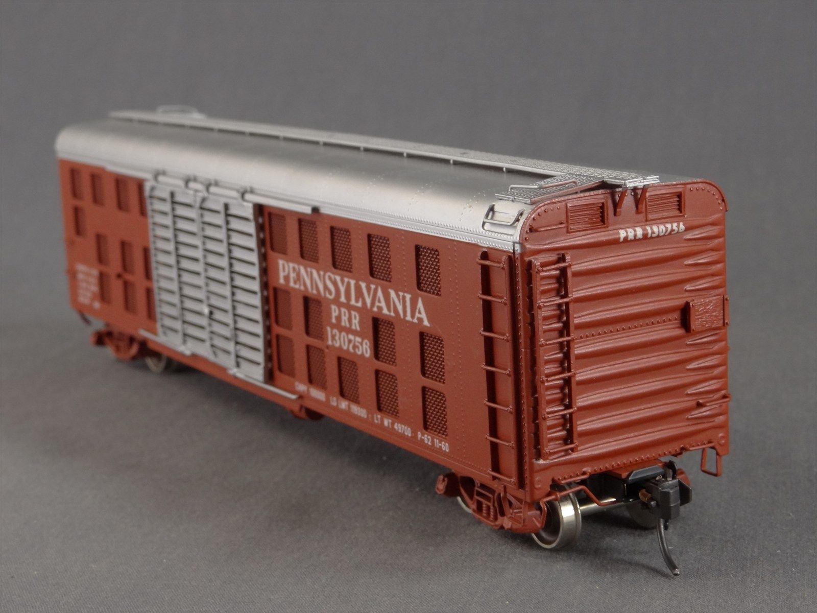 HO Railworks R-191 PRR Pennsylvania 50' K-9 Stock Car #130756
