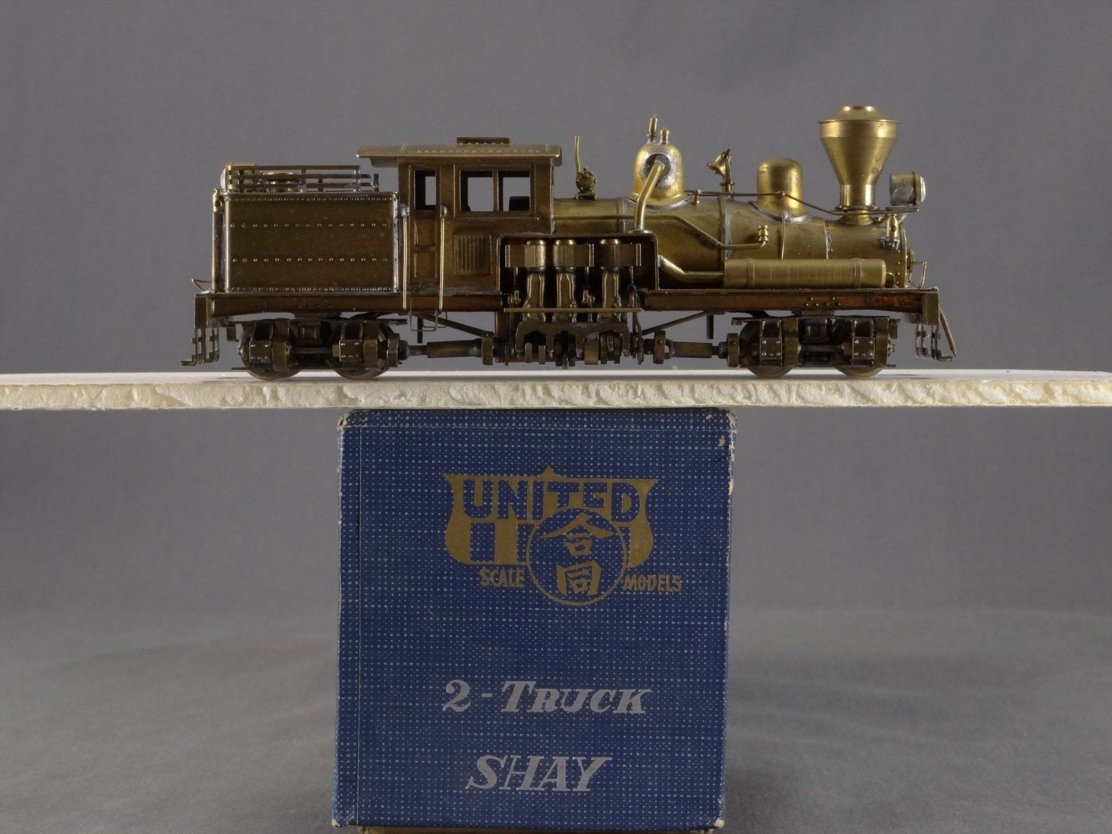 HO Brass PFM United 2-Truck B-2 Class B Logging Shay - Balloon Stack