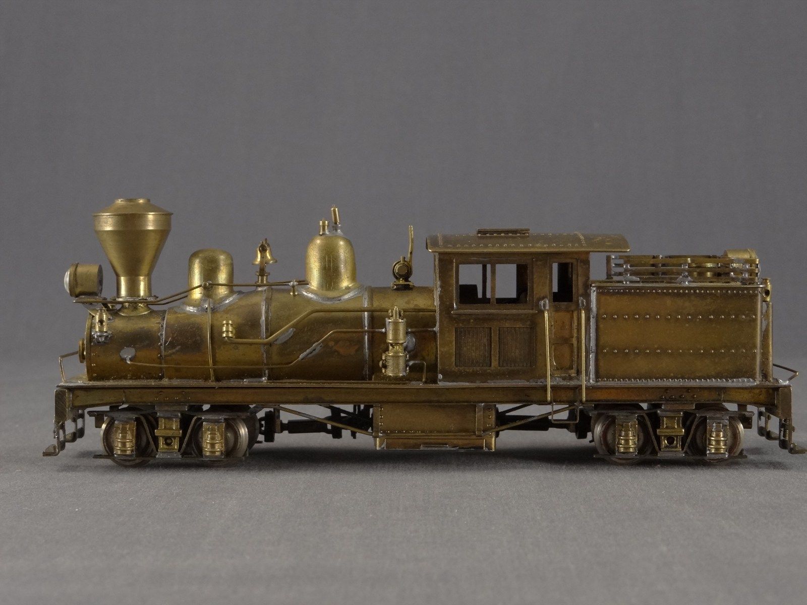 HO Brass PFM United 2-Truck B-2 Class B Logging Shay - Balloon Stack