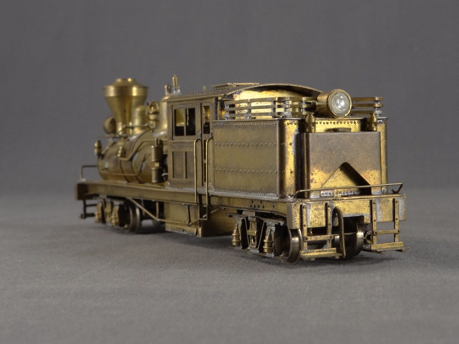 HO Brass PFM United 2-Truck B-2 Class B Logging Shay - Balloon Stack