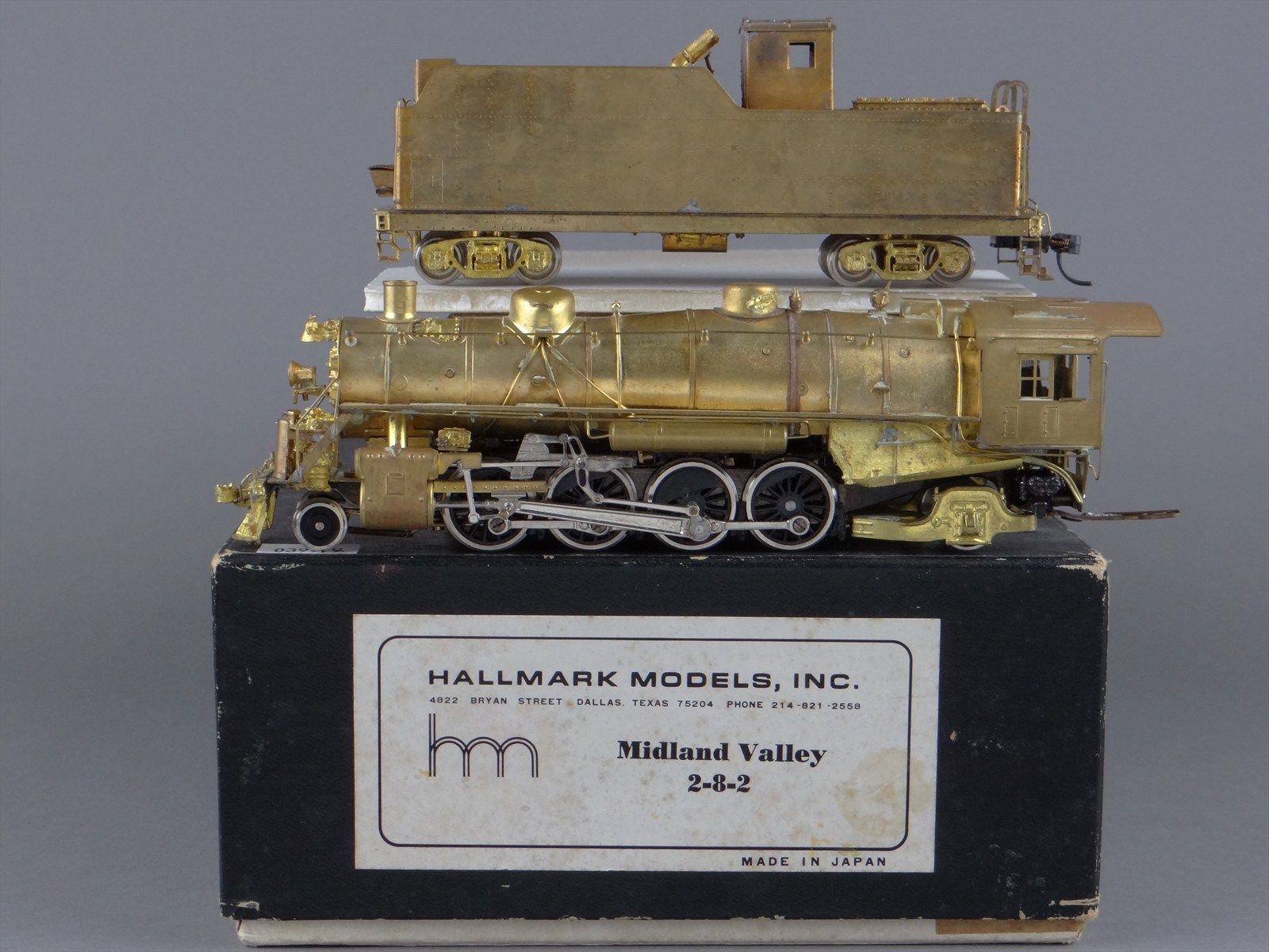 HO Brass Hallmark Models Midland Valley 2-8-2 Steam
