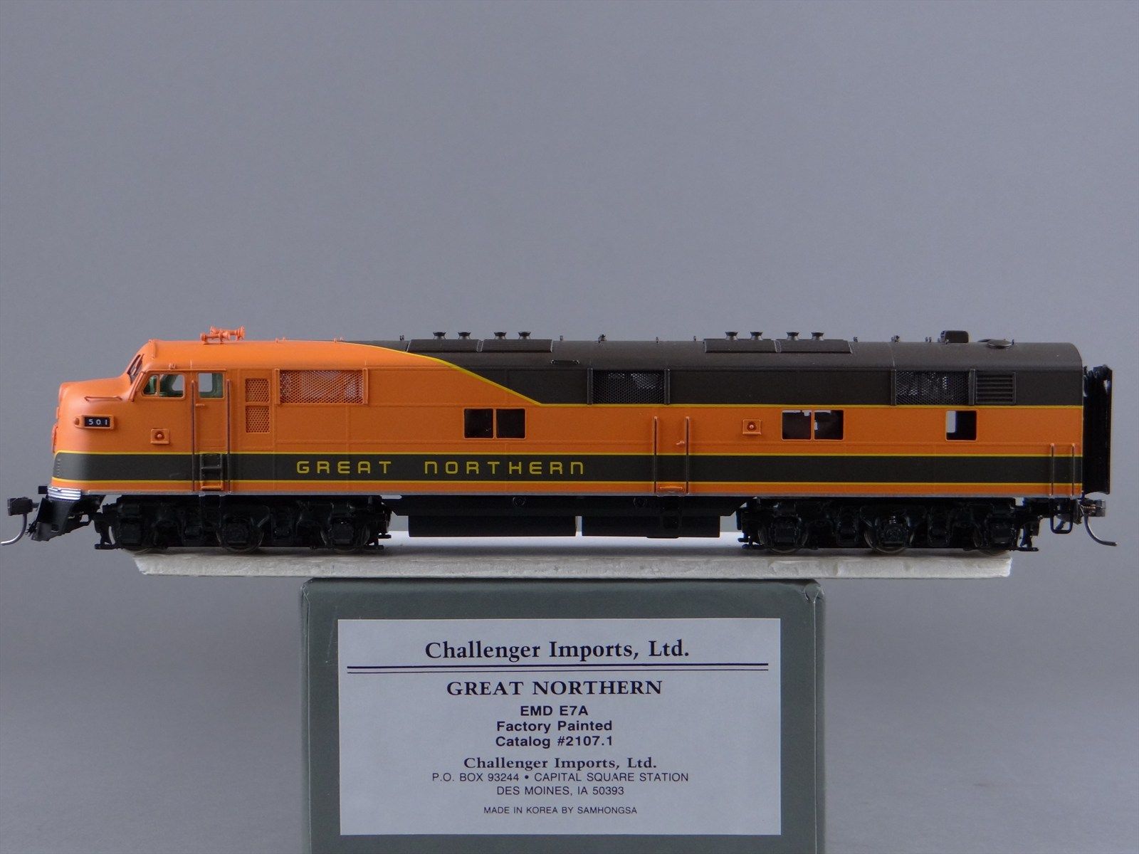 HO CIL 2107.1 Challenger GN Great Northern E7A Diesel #501