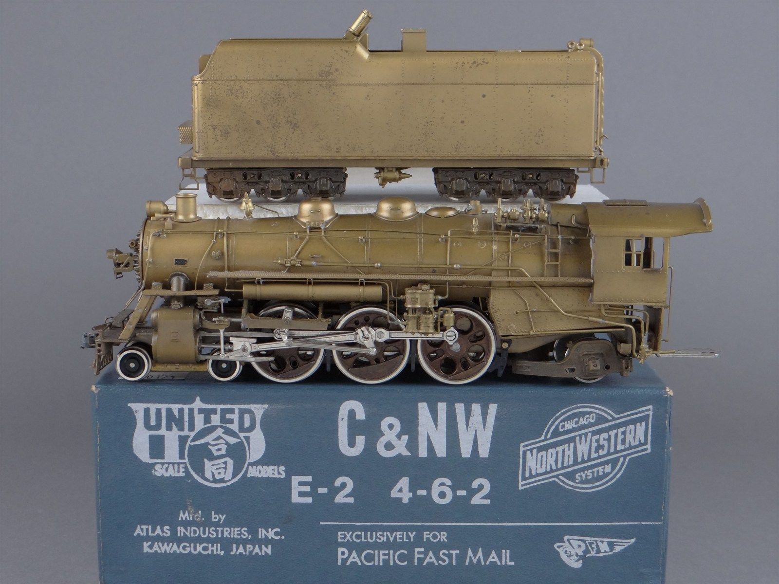 HO PFM United C&NW Chicago & North Western 4-6-2 Class E-2