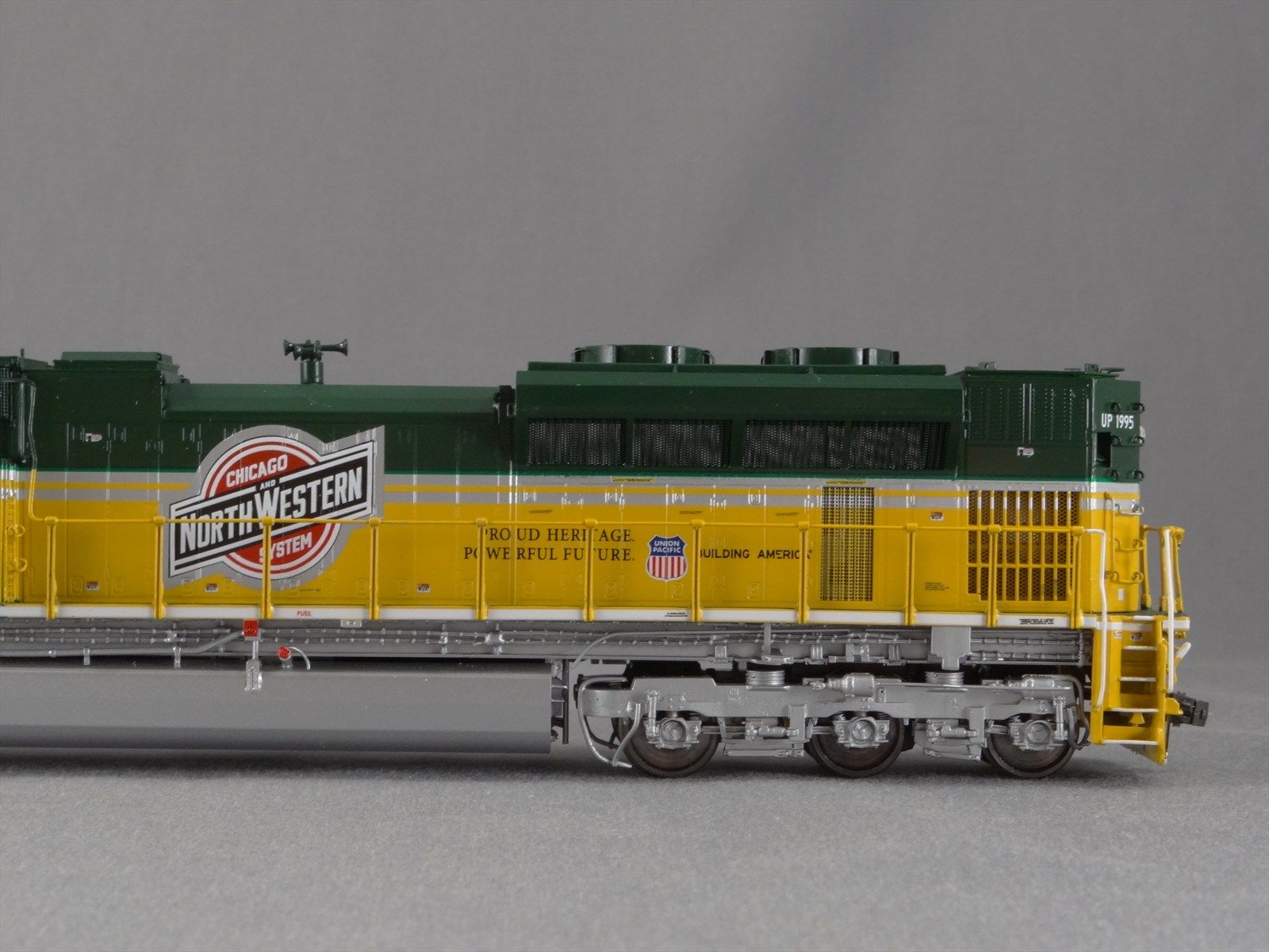 HO Brass OMI AA-1285-1 Overland UP CNW SD70ACe Diesel #1995 - w/ DCC