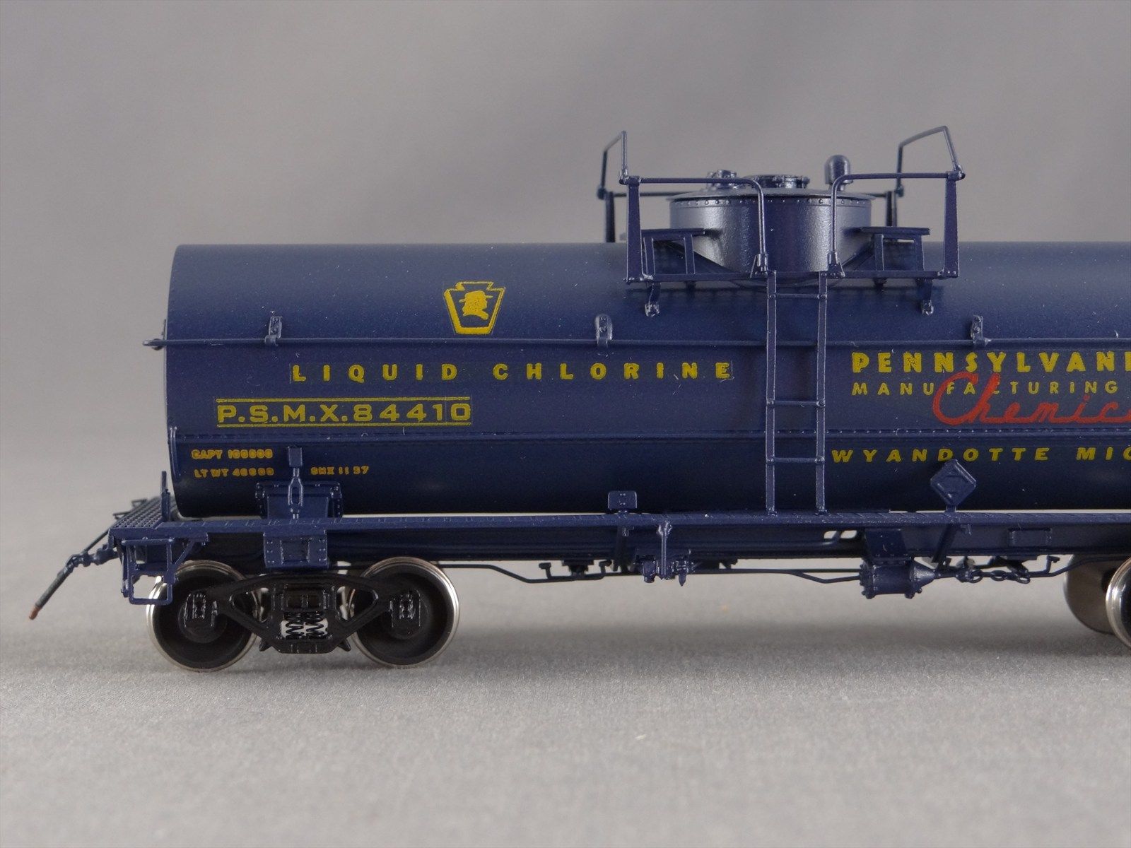 HO Brass Overland GATX 8000 Gal Single Dome Tank Car PSMX 84410 - CUSTOM