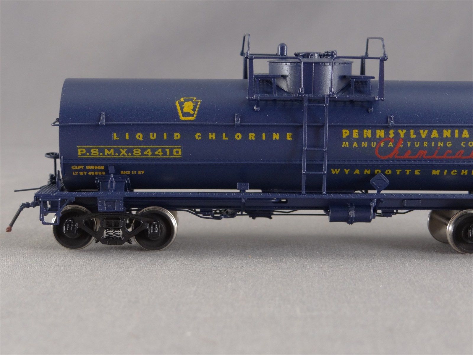 HO Brass Overland GATX 8000 Gal Single Dome Tank Car PSMX 84410 - CUSTOM