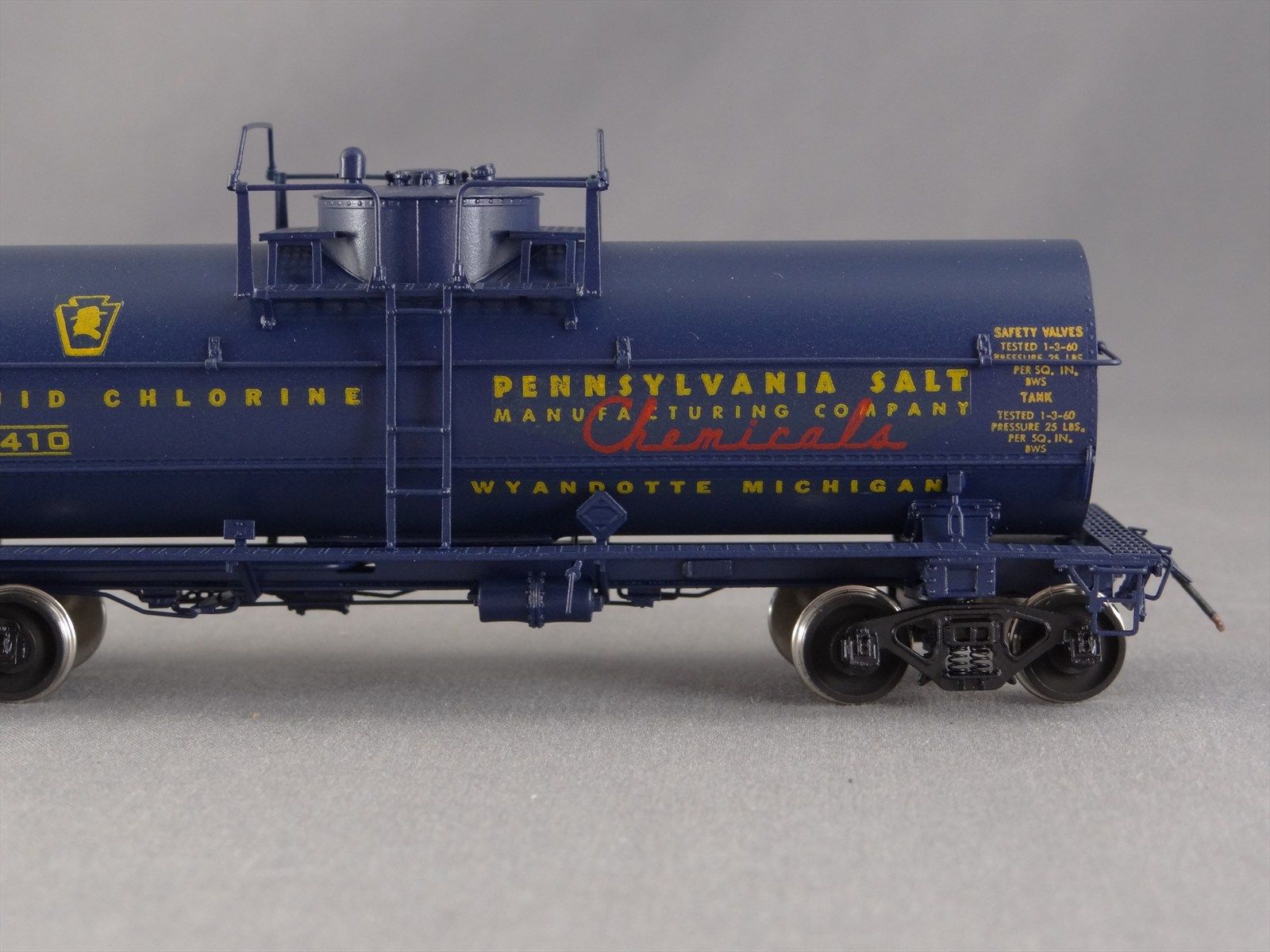 HO Brass Overland GATX 8000 Gal Single Dome Tank Car PSMX 84410 - CUSTOM