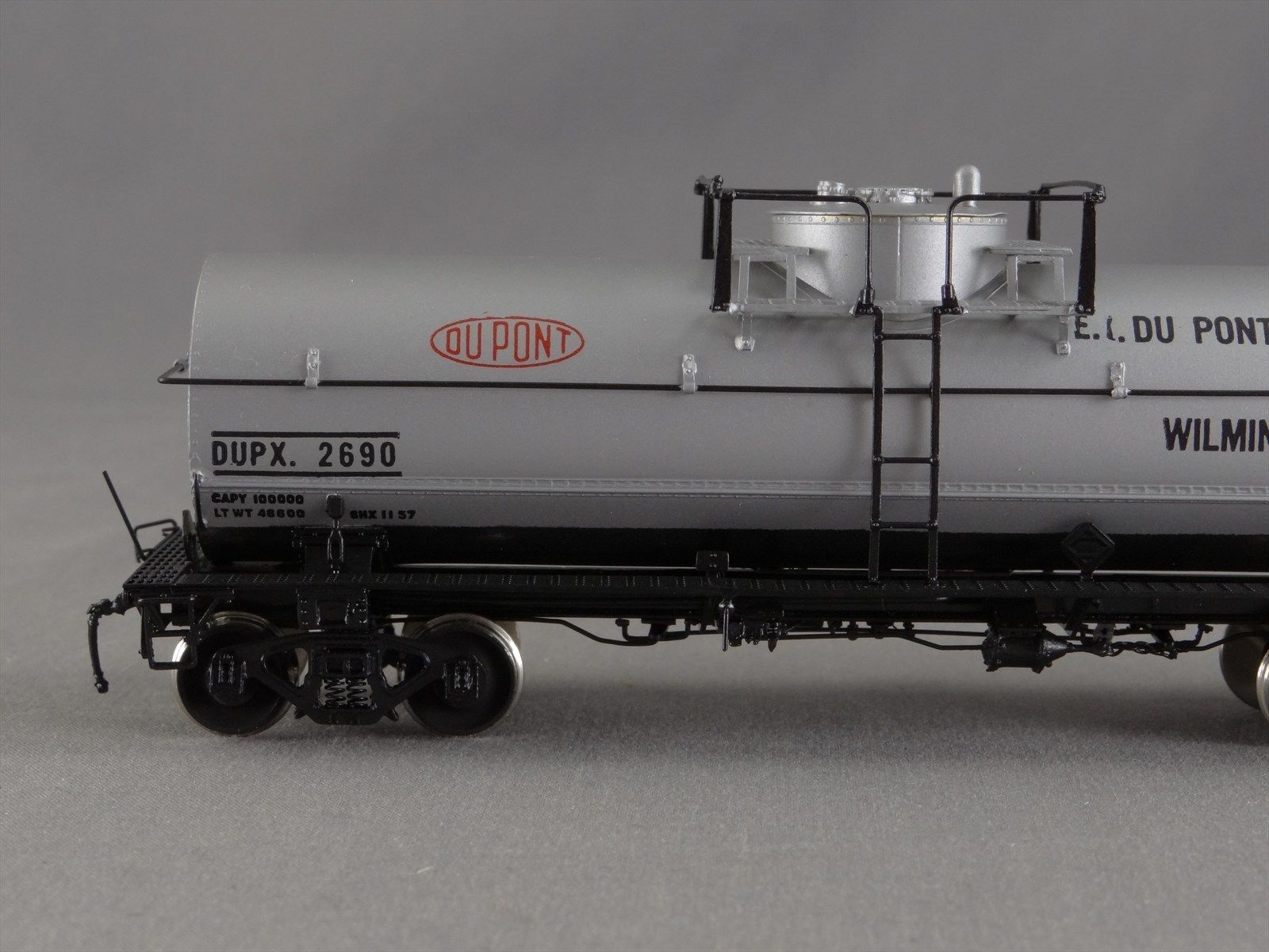 HO Brass Overland GATX 8000 Gal Single Dome Tank Car DUPX 2690 - CUSTOM