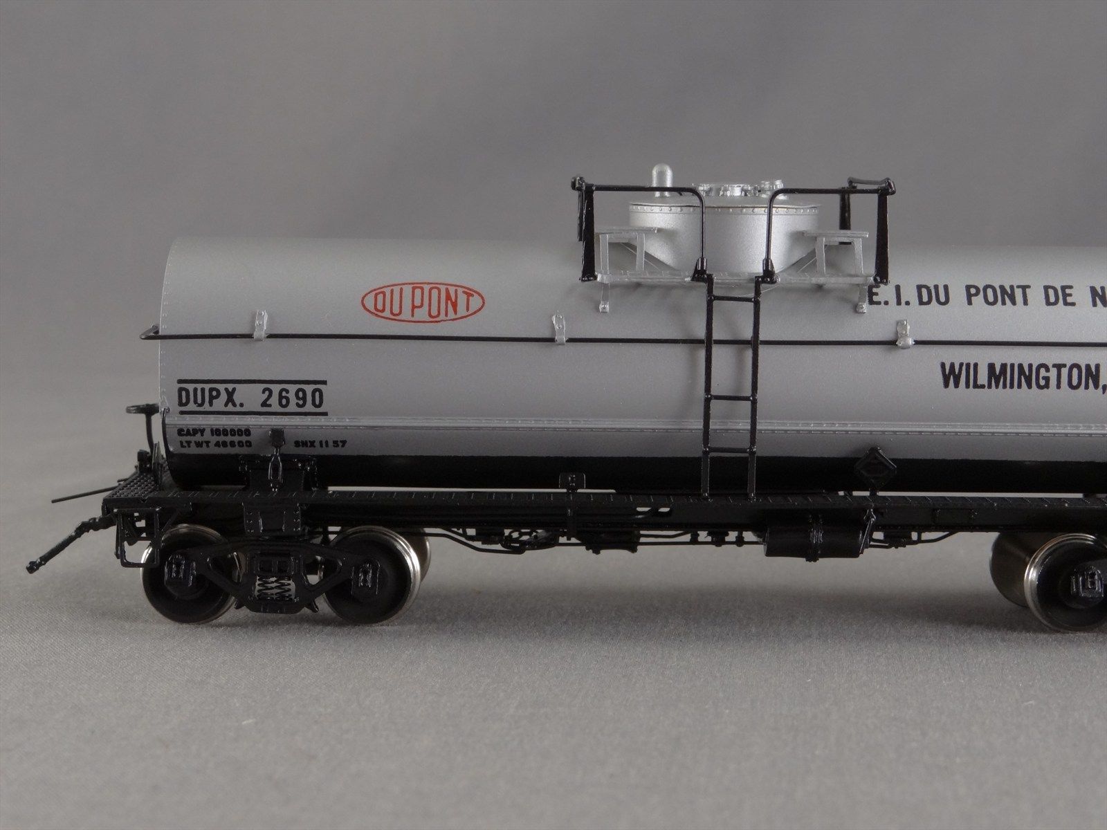 HO Brass Overland GATX 8000 Gal Single Dome Tank Car DUPX 2690 - CUSTOM