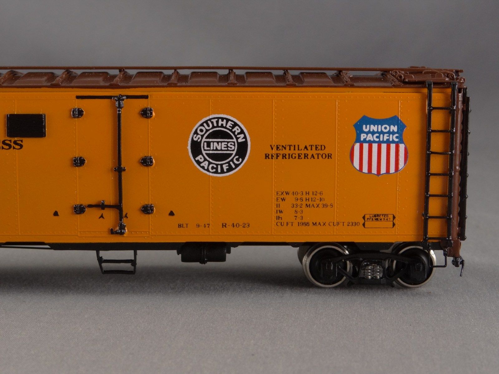 HO Brass CIL 2137.1 PFE / SP / UP R40-23 Ice Reefer #48694