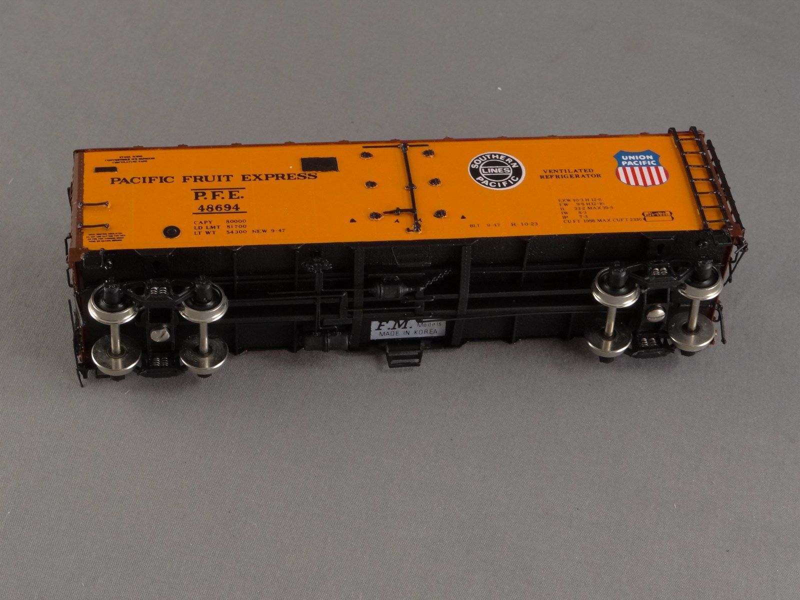 HO Brass CIL 2137.1 PFE / SP / UP R40-23 Ice Reefer #48694