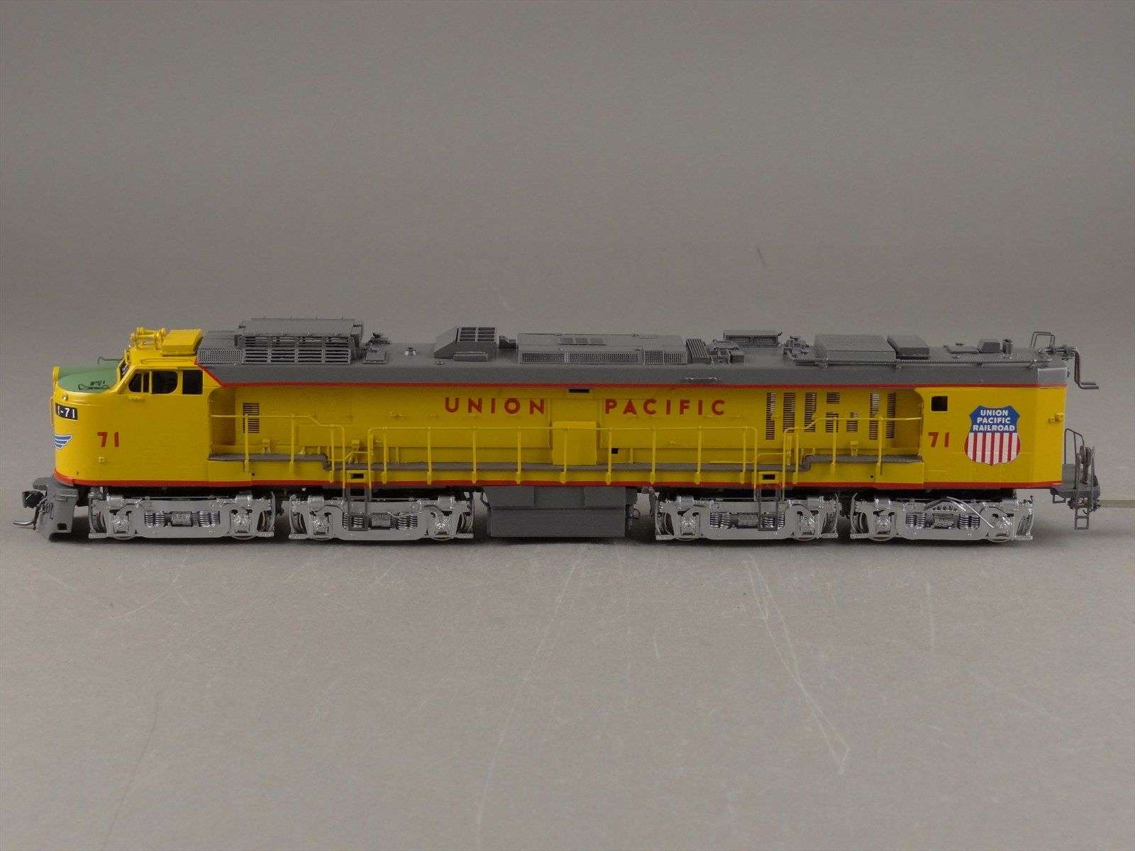 HO Brass OMI 5858.1 UP Veranda Gas Turbine #71 w/ Auxiliary Fuel tender ...