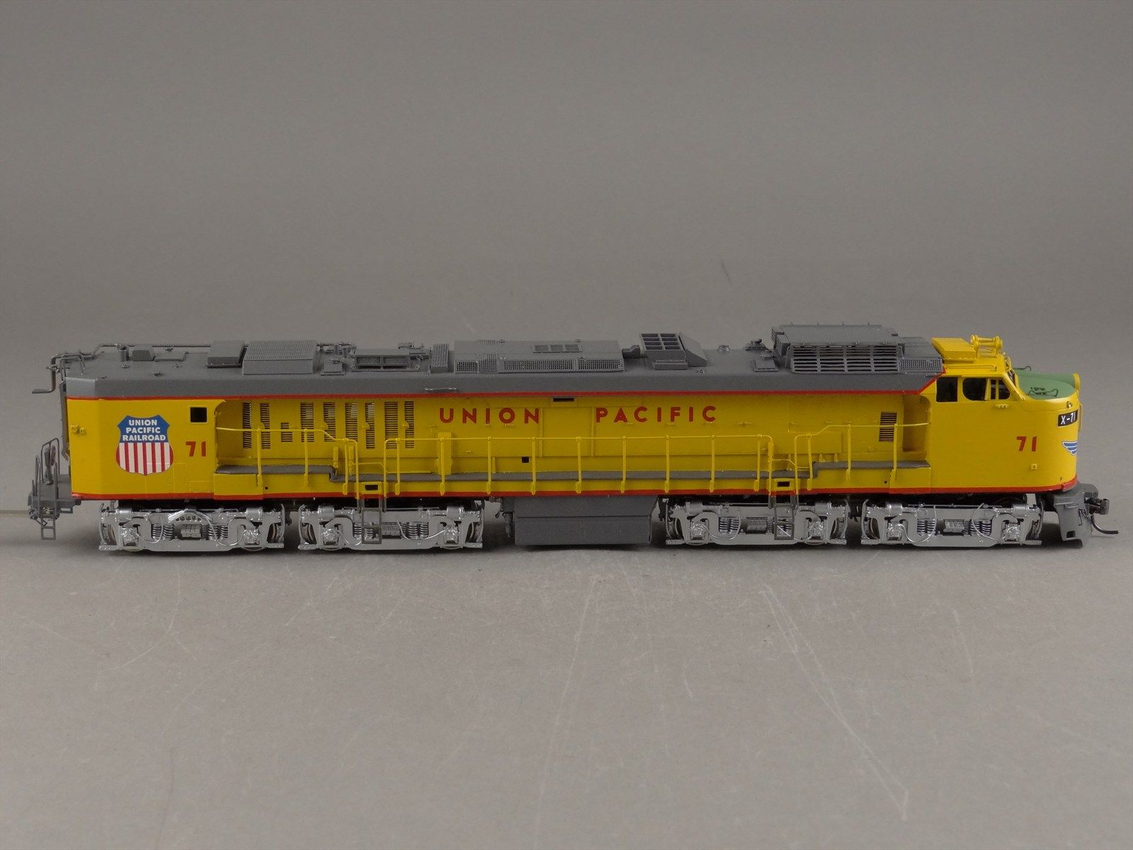 HO Brass OMI 5858.1 UP Veranda Gas Turbine #71 w/ Auxiliary Fuel tender ...