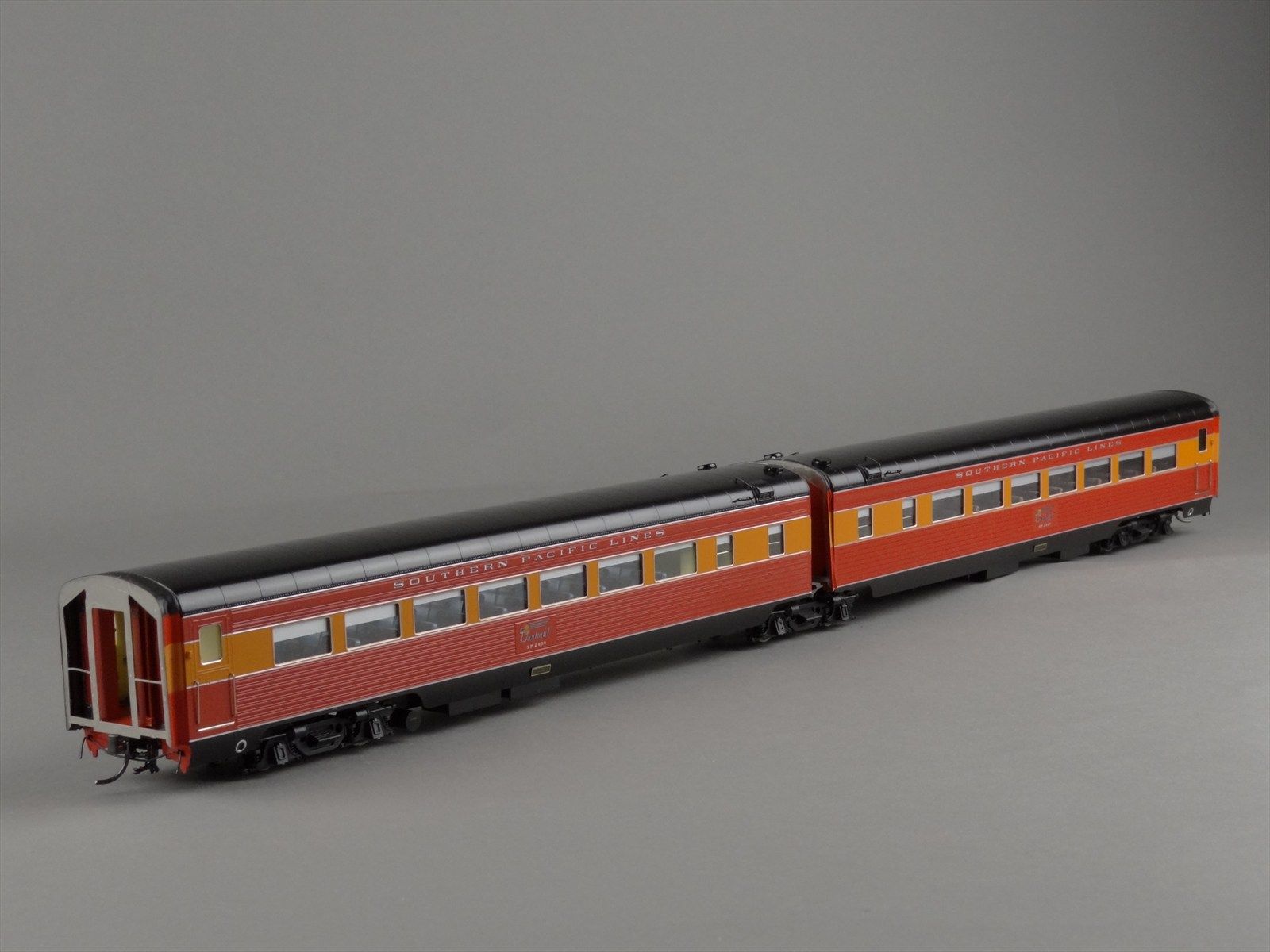 HO TCY Coach Yard SP Southern Pacific 1937 Daylight Articulated Coach ...