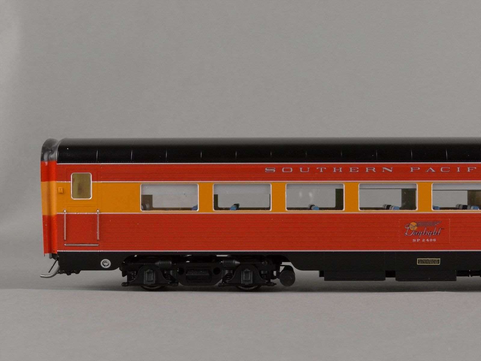 HO TCY Coach Yard SP Southern Pacific 1937 Daylight Articulated Coach ...