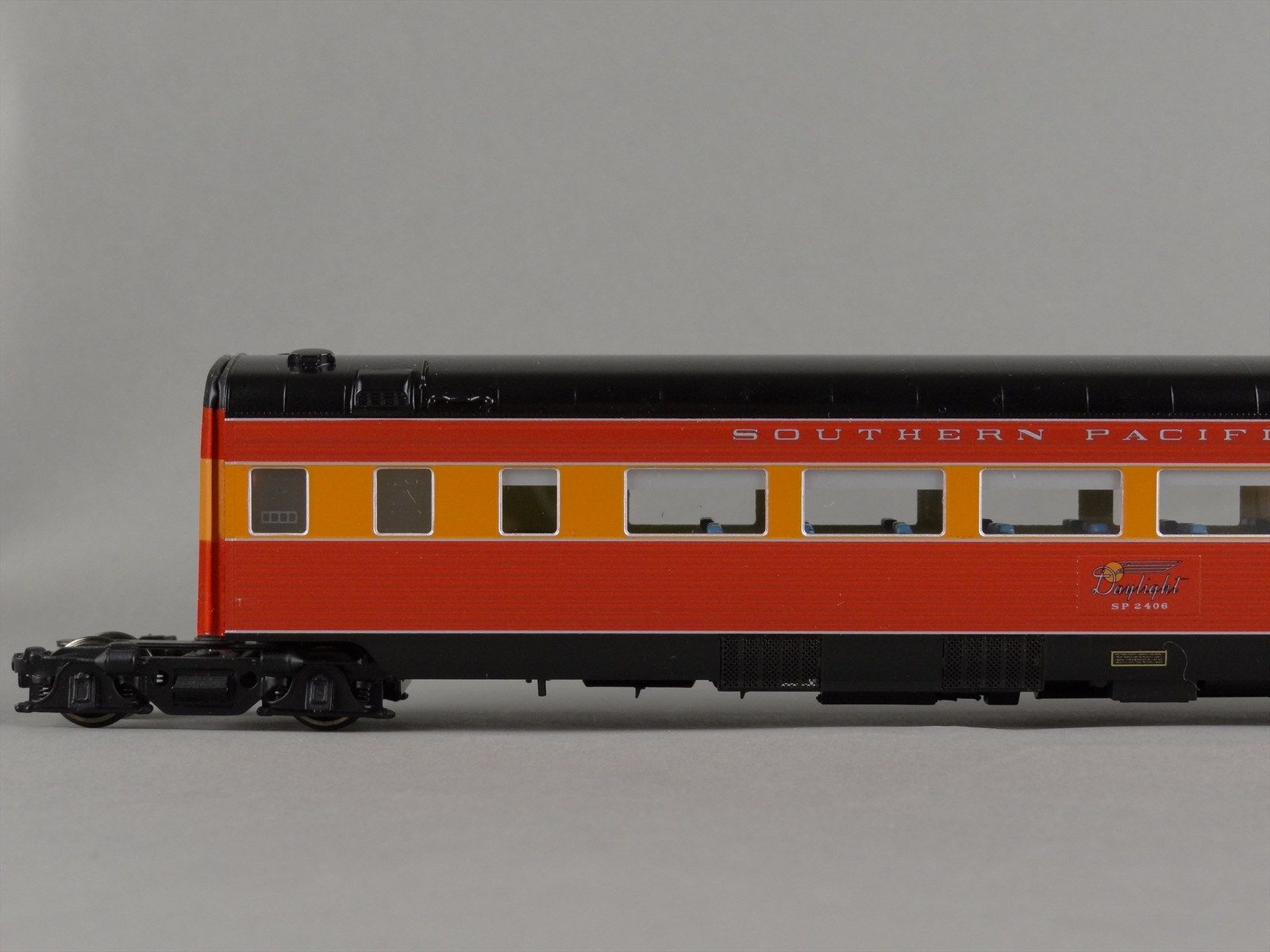 HO TCY Coach Yard SP Southern Pacific 1937 Daylight Articulated Coach ...