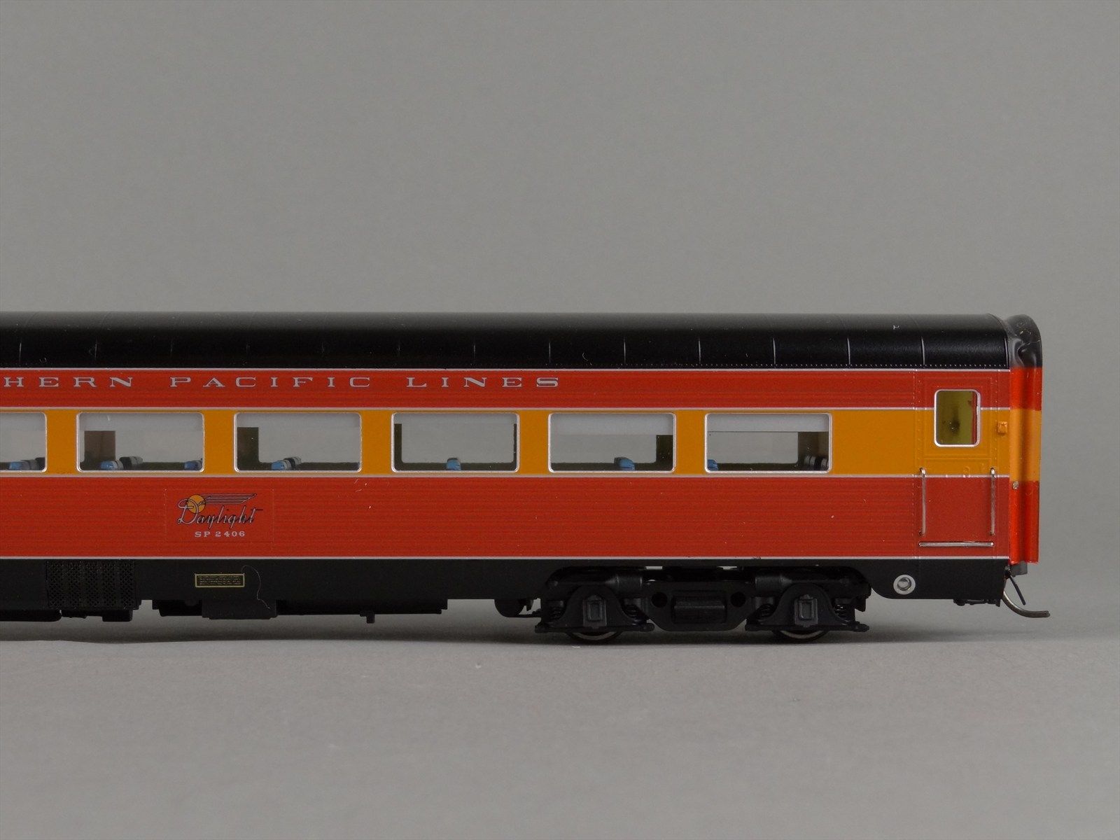 HO TCY Coach Yard SP Southern Pacific 1937 Daylight Articulated Coach ...