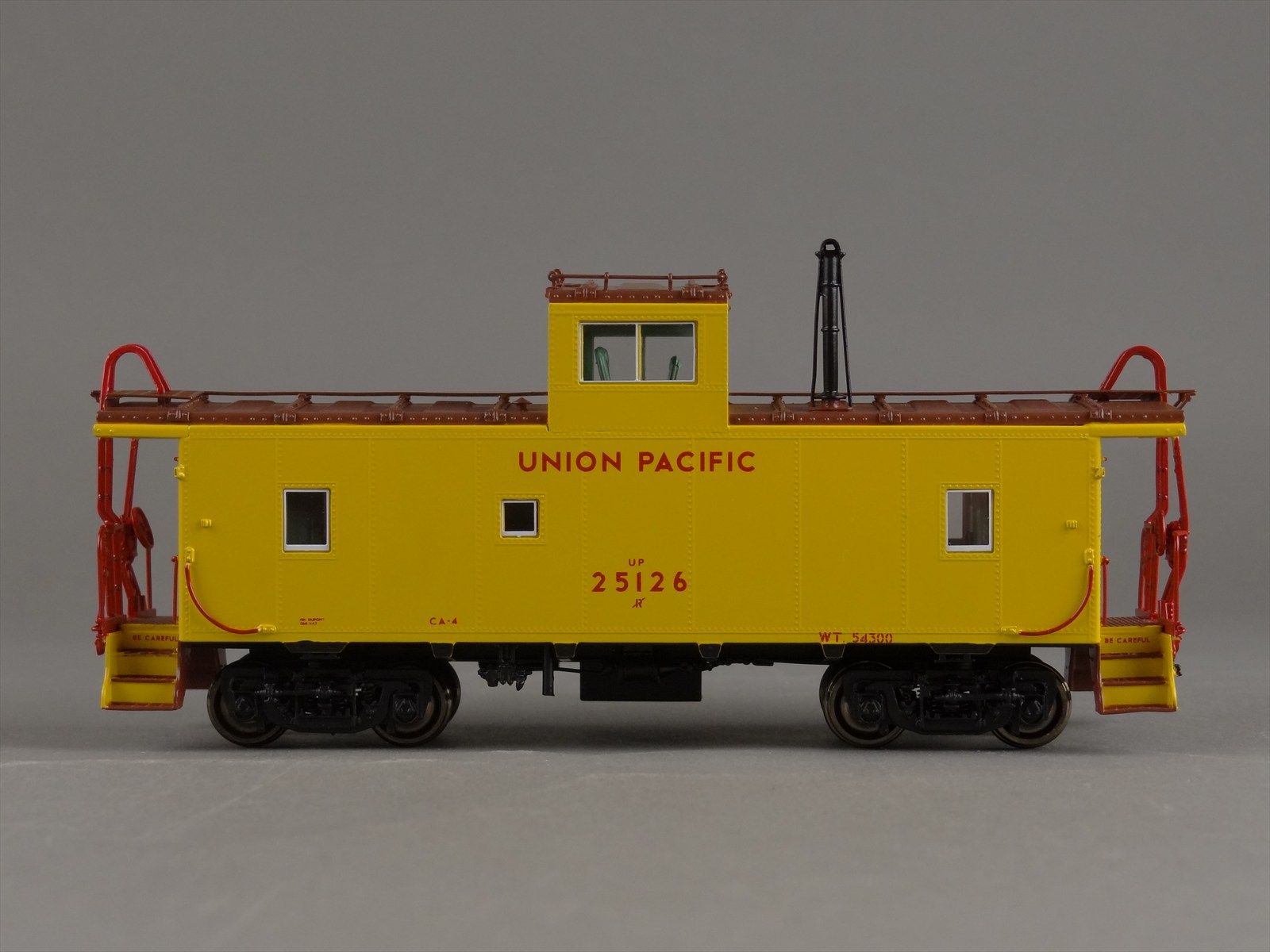 HO OMI 3971.6 Overland UP Union Pacific CA-4 Caboose #25126 w/ Interior ...