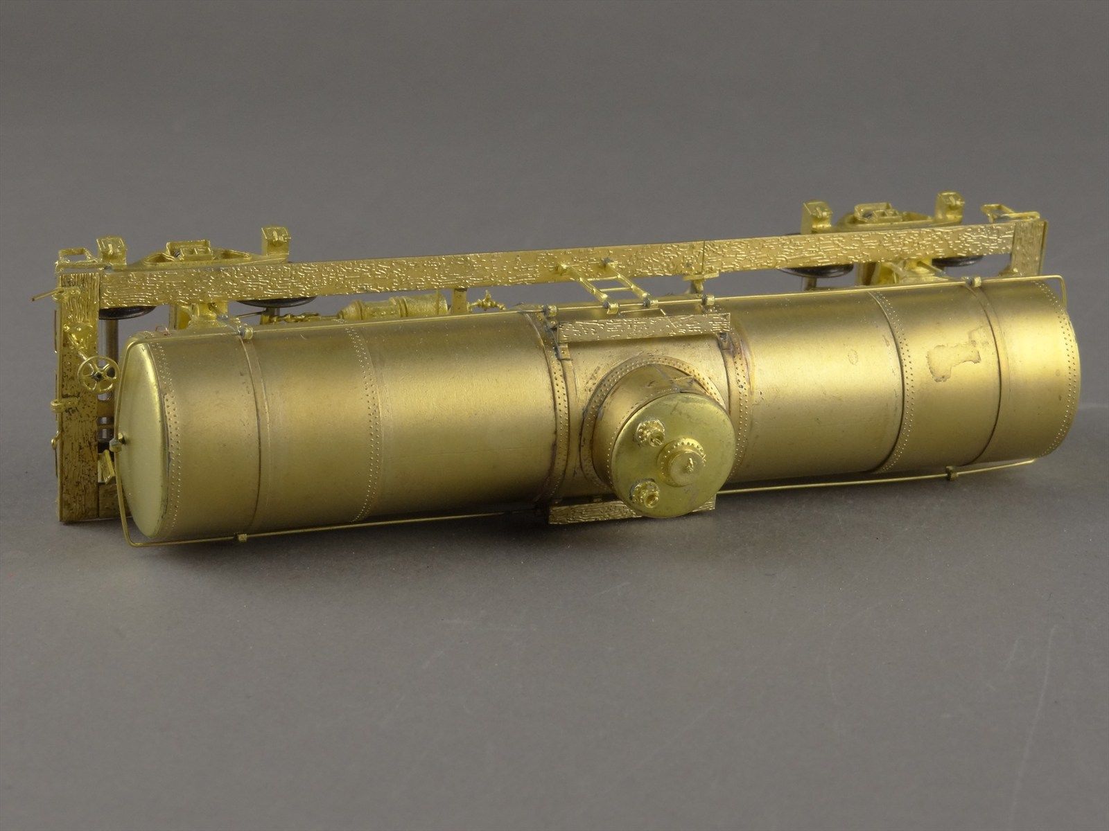 HO Brass Overland GATX 8000 Gal 1 Dome Riveted Tank Car