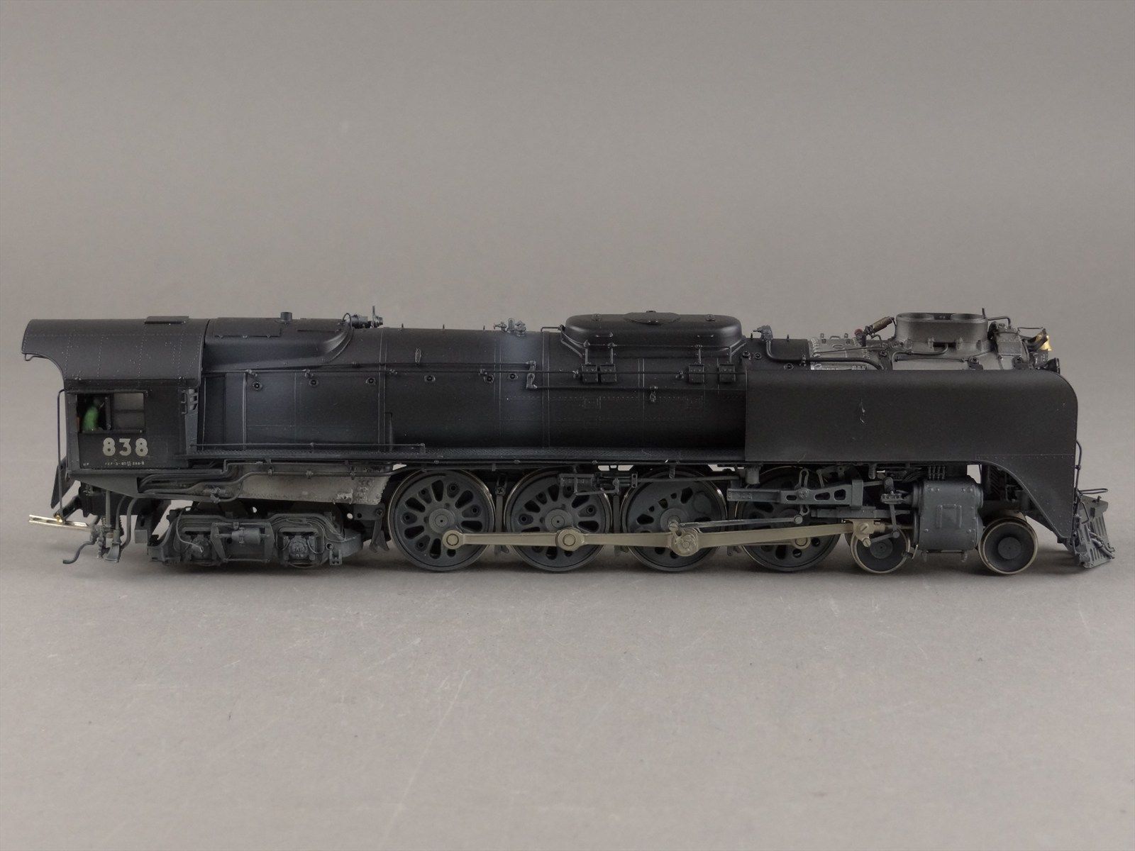HO OMI 1532.1 UP Union Pacific 4-8-4 FEF-3 #838 - Black/Silver Custom w ...