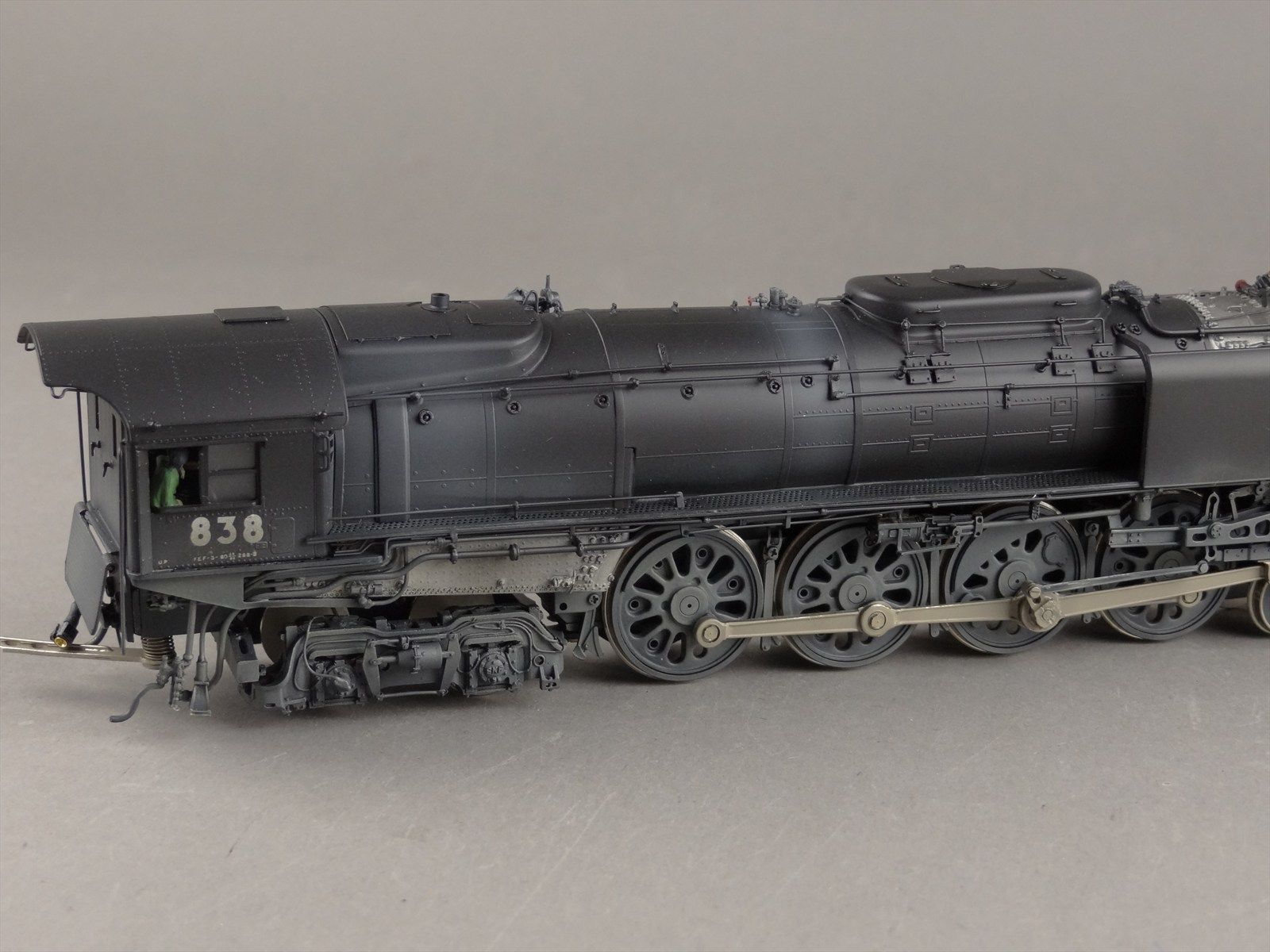 HO OMI 1532.1 UP Union Pacific 4-8-4 FEF-3 #838 - Black/Silver Custom w ...