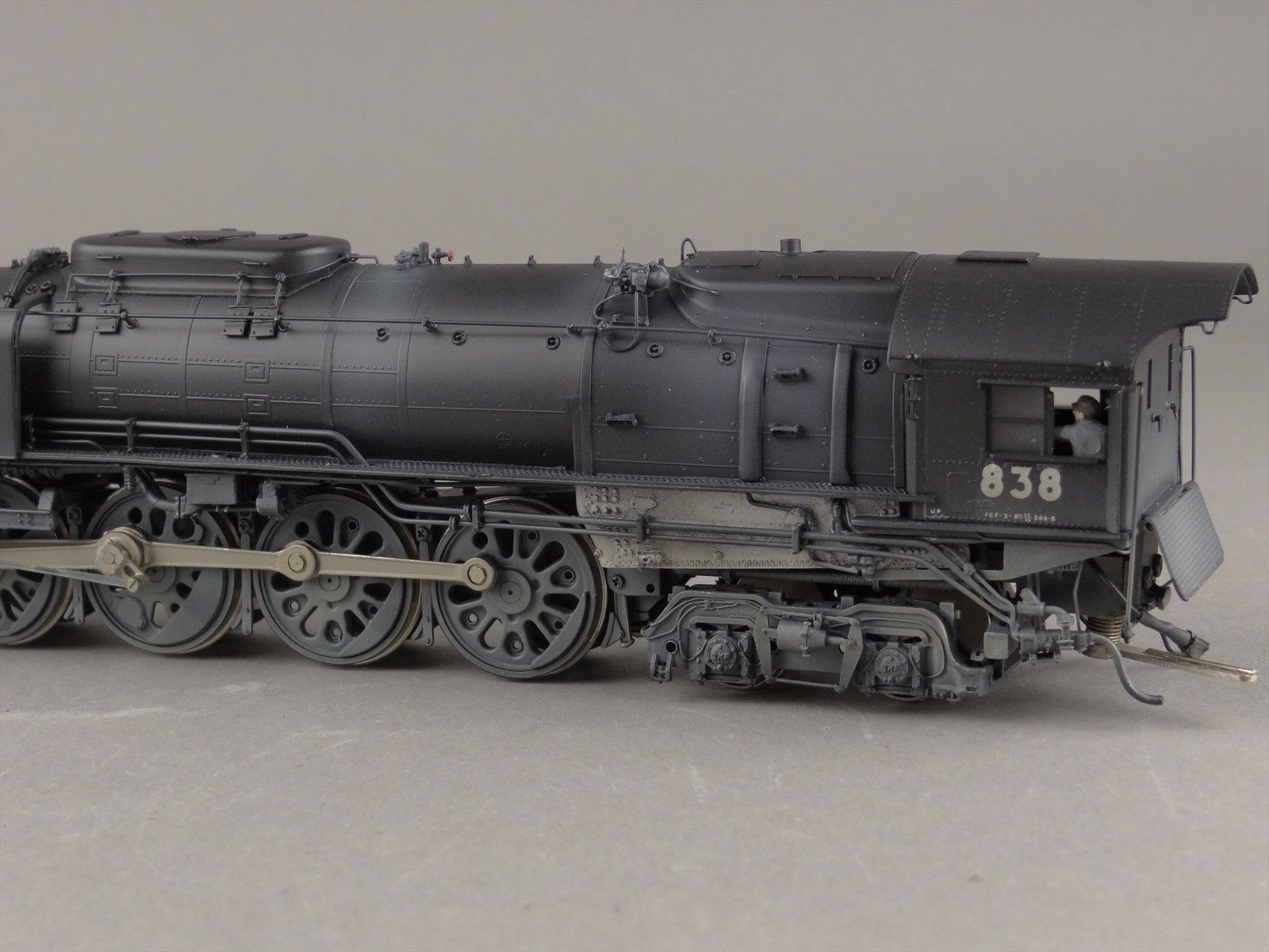 HO OMI 1532.1 UP Union Pacific 4-8-4 FEF-3 #838 - Black/Silver Custom w ...