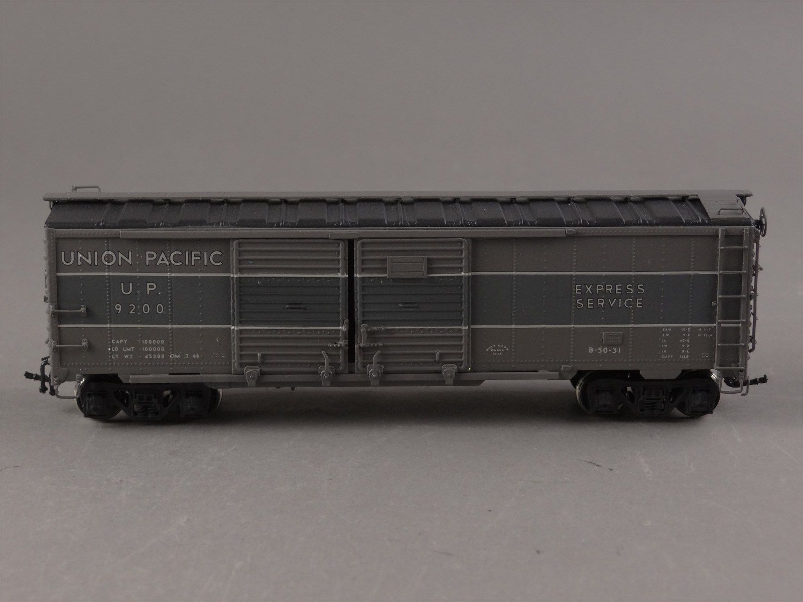 HO Beaver Creek UP Union Pacific B-50-31 Express Box Car #9200