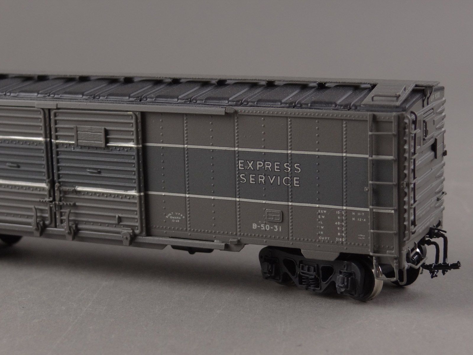 HO Beaver Creek UP Union Pacific B-50-31 Express Box Car #9200