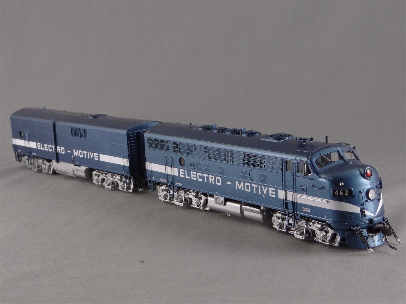 HO Brass OMI EMD Engineering Test F9Am and ET909 Test Car 2-Piece Set ...