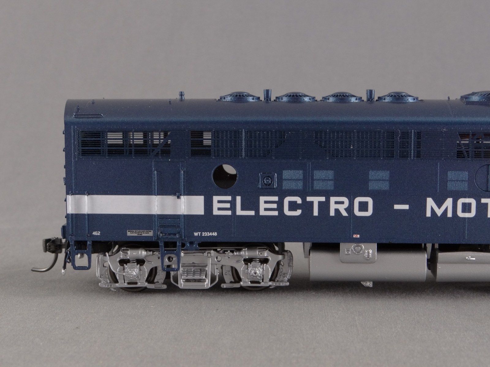 HO Brass OMI EMD Engineering Test F9Am and ET909 Test Car 2-Piece Set ...