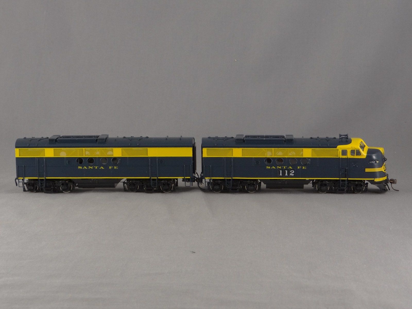 HO Brass Overland OMI ATSF Santa Fe FT FTA FTB A-B Diesel Set #112 ...