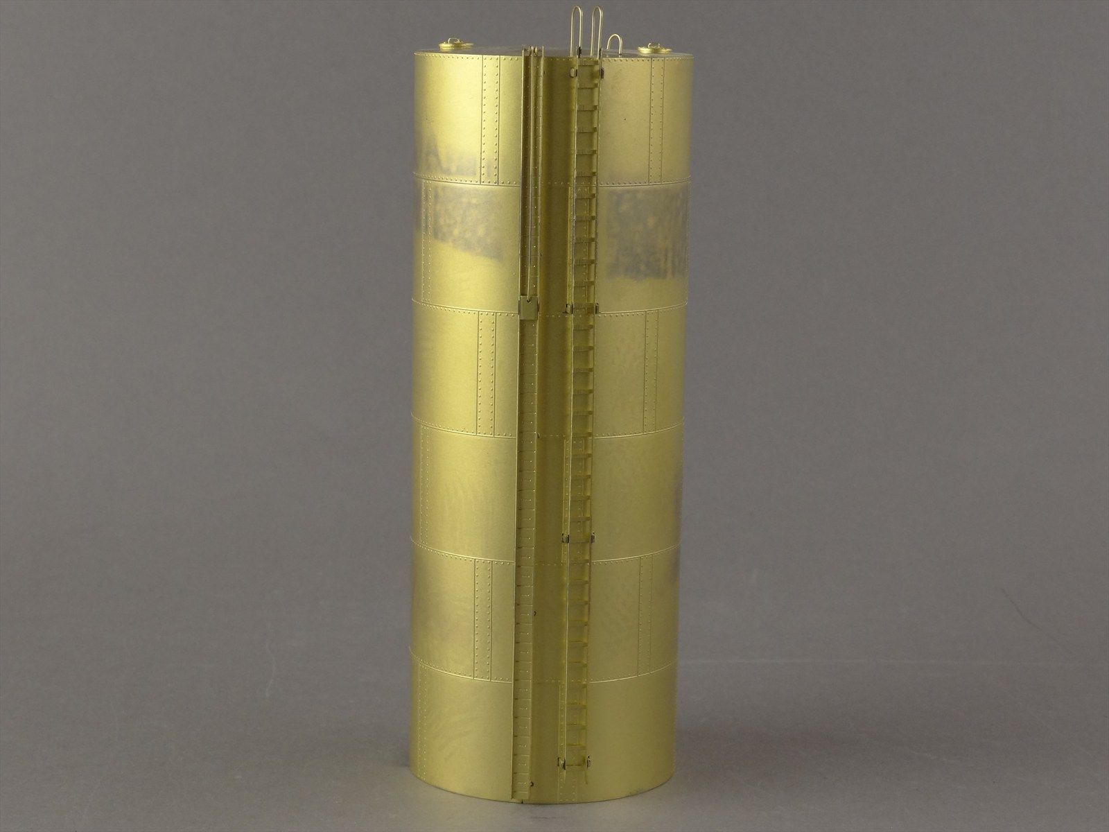 HO Scale Pecos River Brass 2903 Vertical Water Tank Flat Roof Unpainted